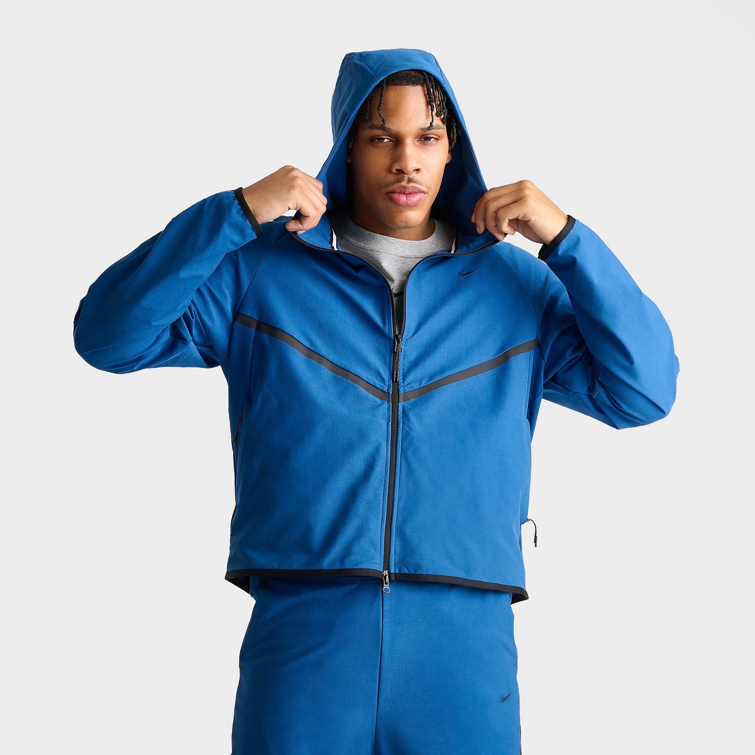 Click here for Nike Mens Tech Shori Knit Full-Zip Windbreaker Jac... prices