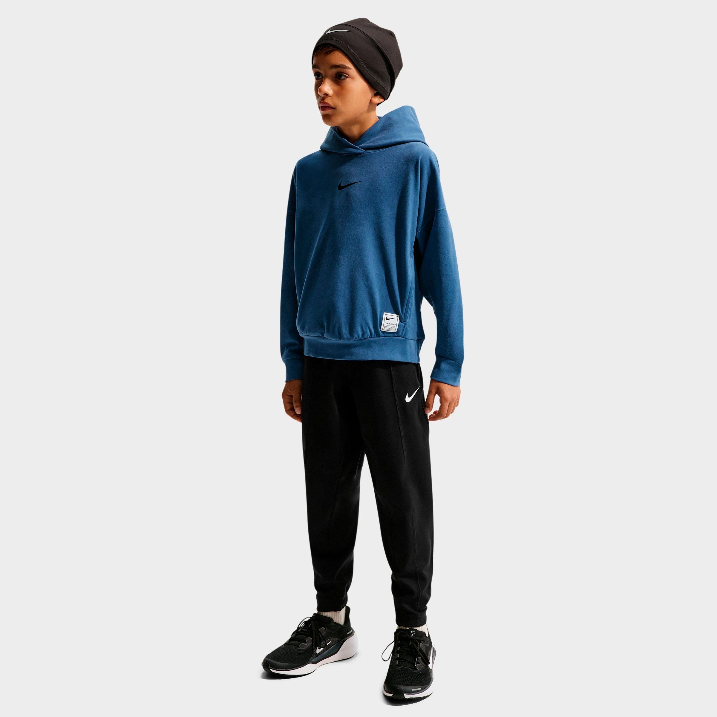 Click here for Nike Boys 4-20 Dri-fit Hooded Sweatshirt - Mystic... prices