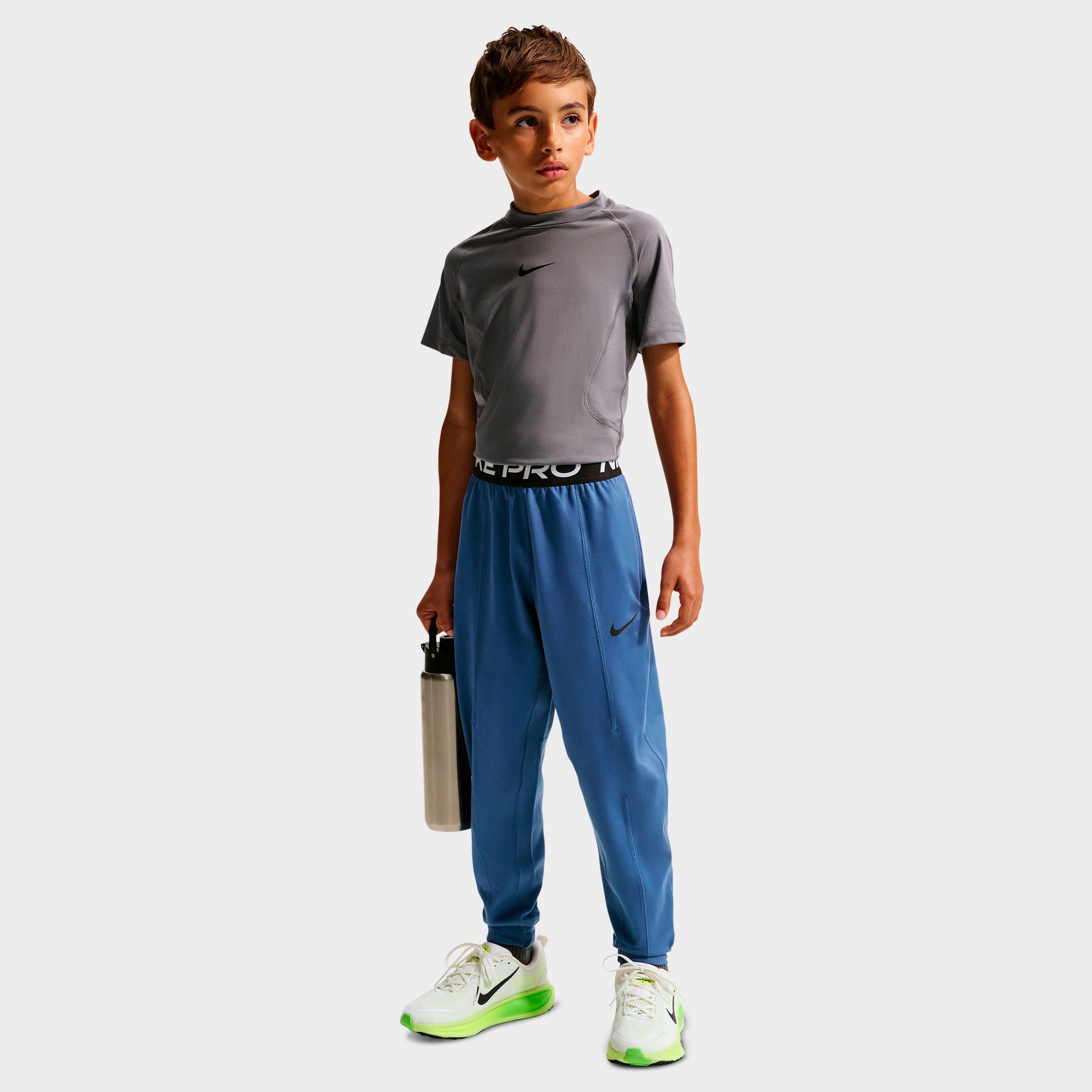 Click here for Nike Big Kids Pro Dri-FIT Fleece Jogger Pants in M... prices