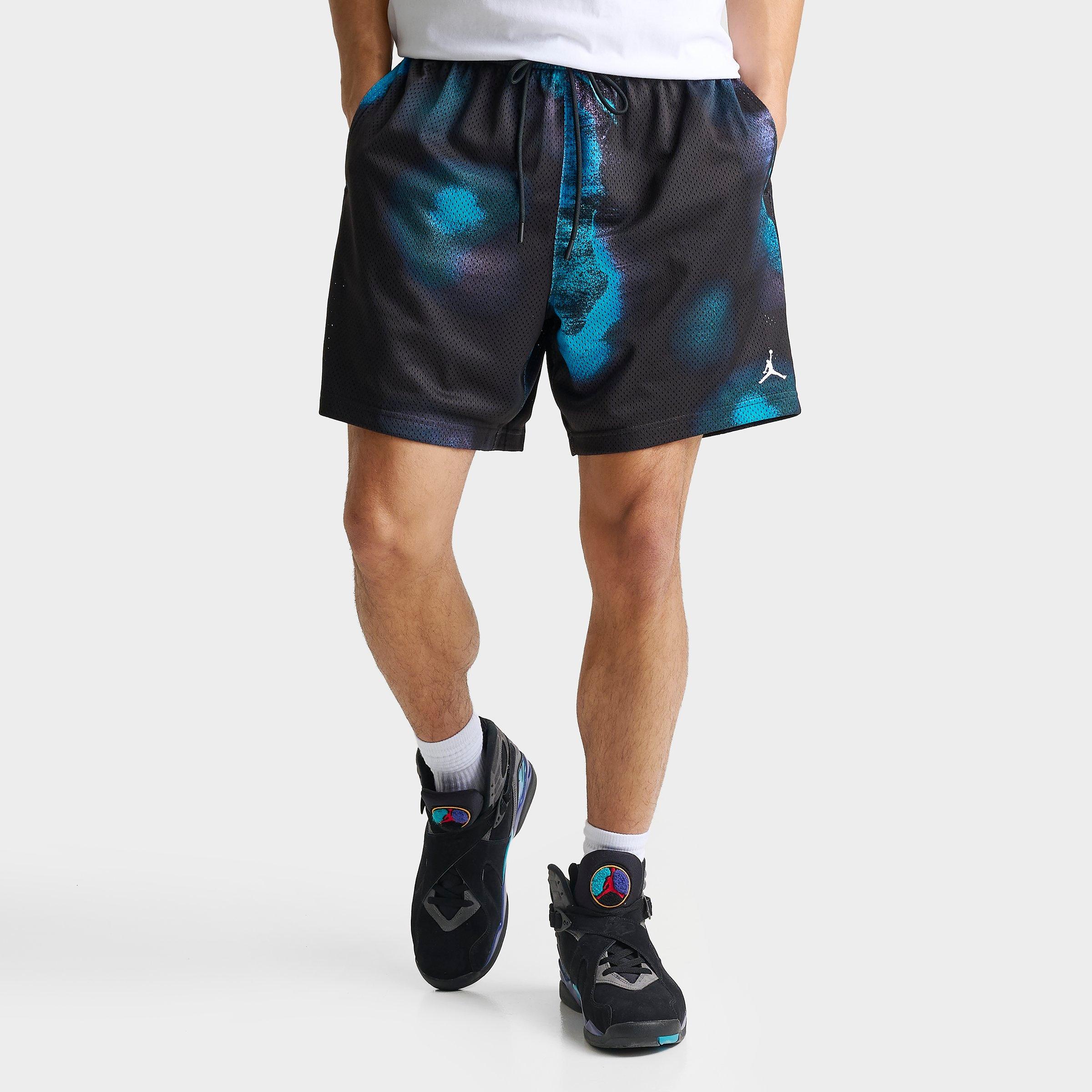 Click here for Jordan Mens Brooklyn Dream Dunk Shorts in Black/Aq... prices