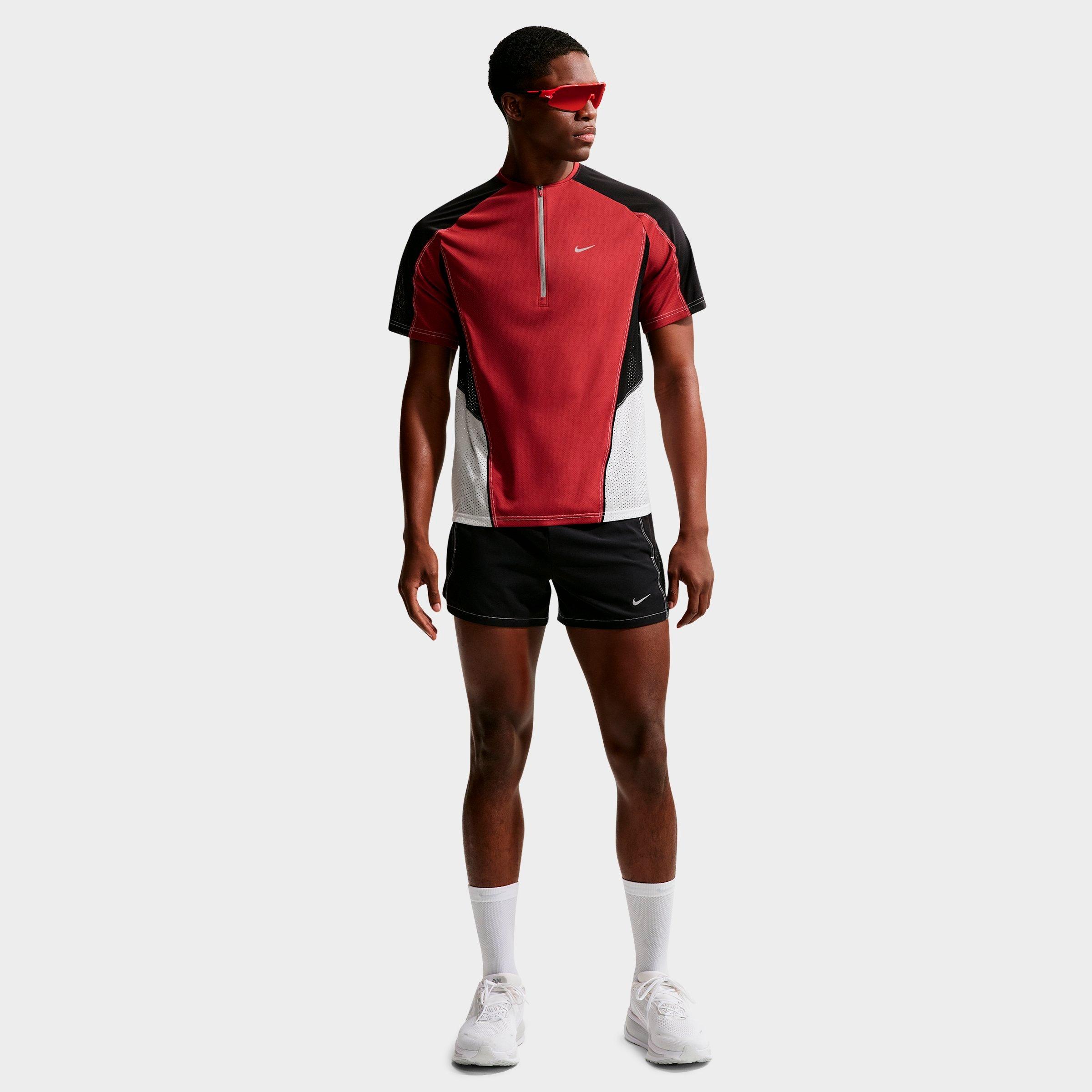 Click here for Nike Mens Retro Dri-FIT Short-Sleeve Half-Zip Runn... prices