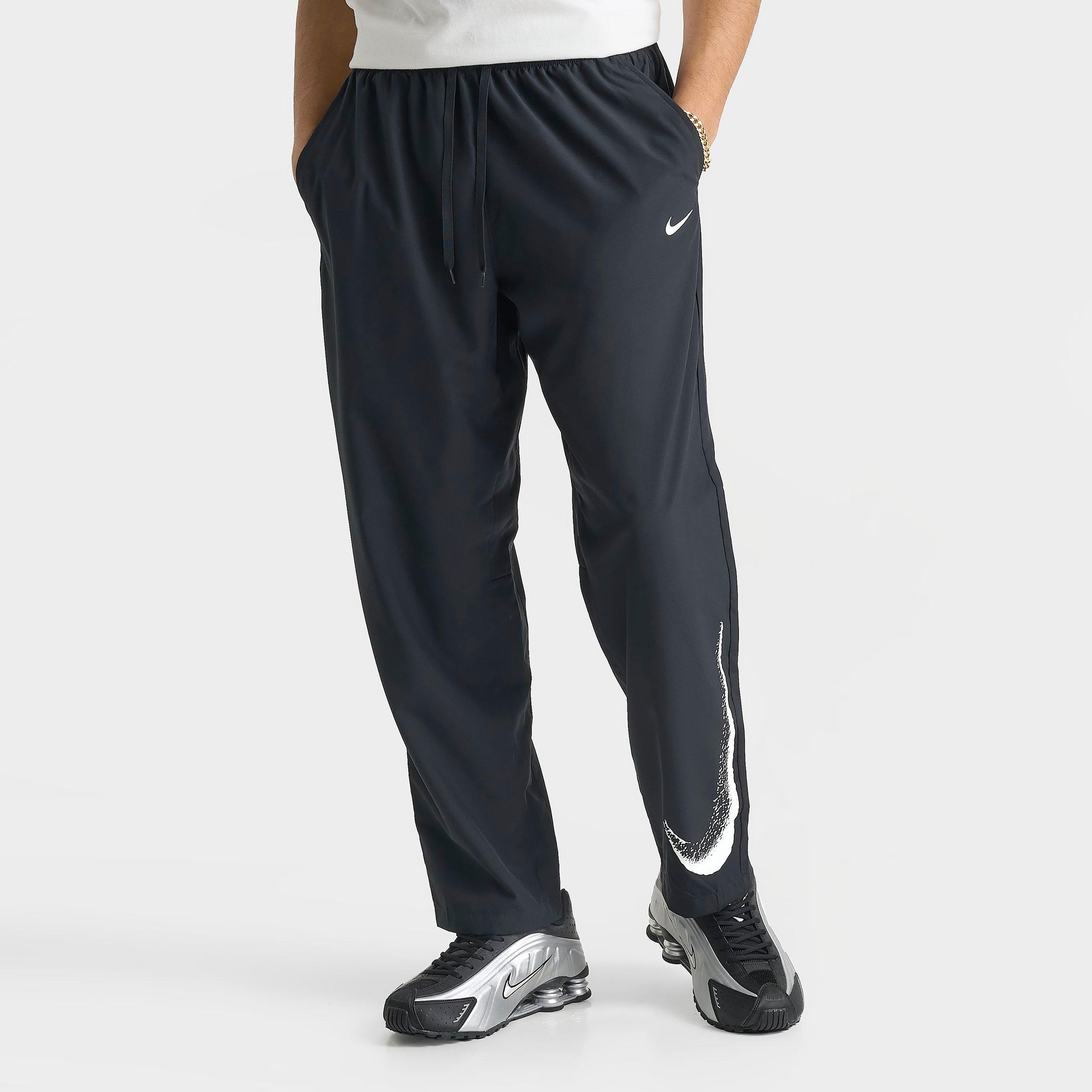 Click here for Nike Mens Dri-FIT Form Graphic Track Pants in Blac... prices