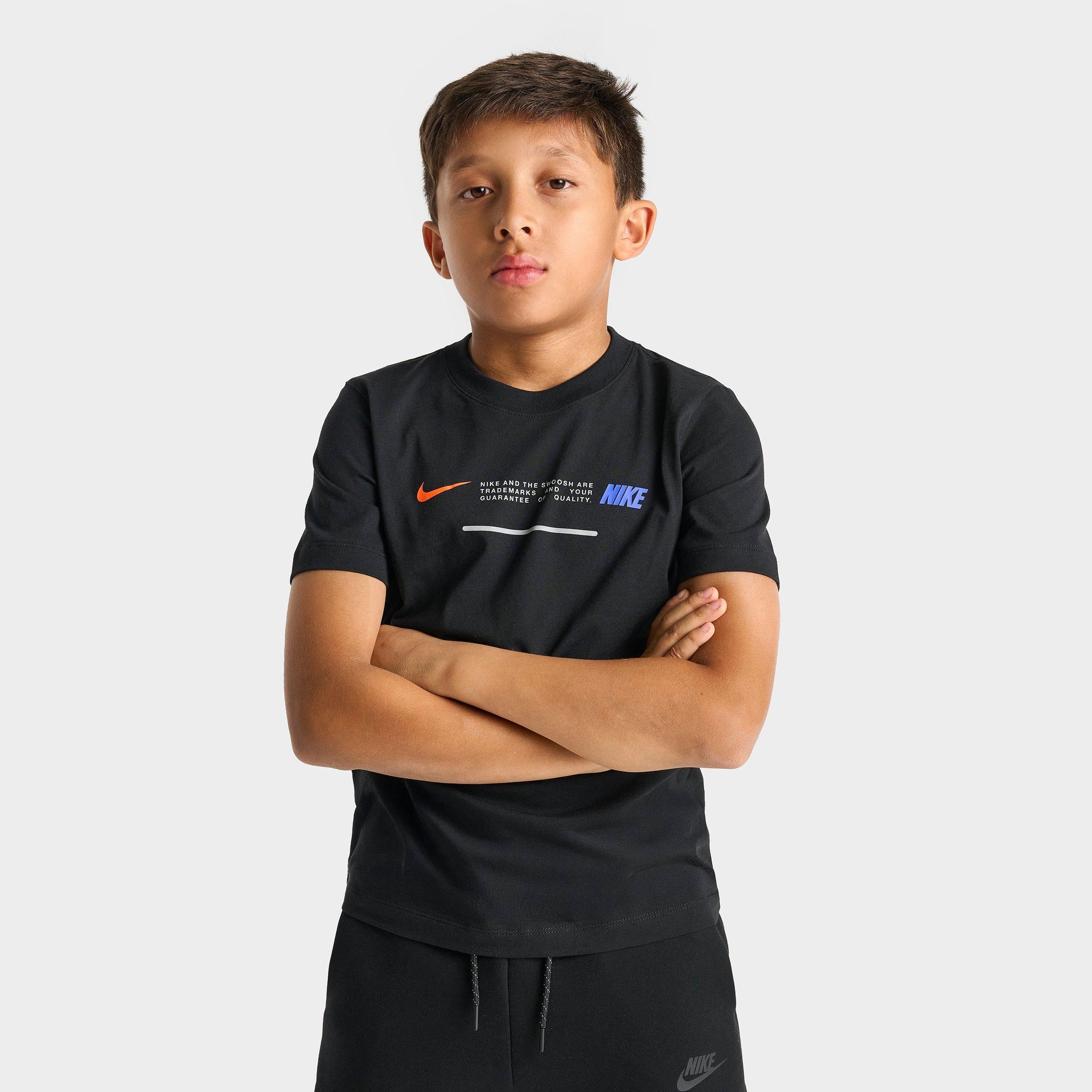 Click here for Nike Big Kids Sportswear T-Shirt in Black Size: Sm... prices