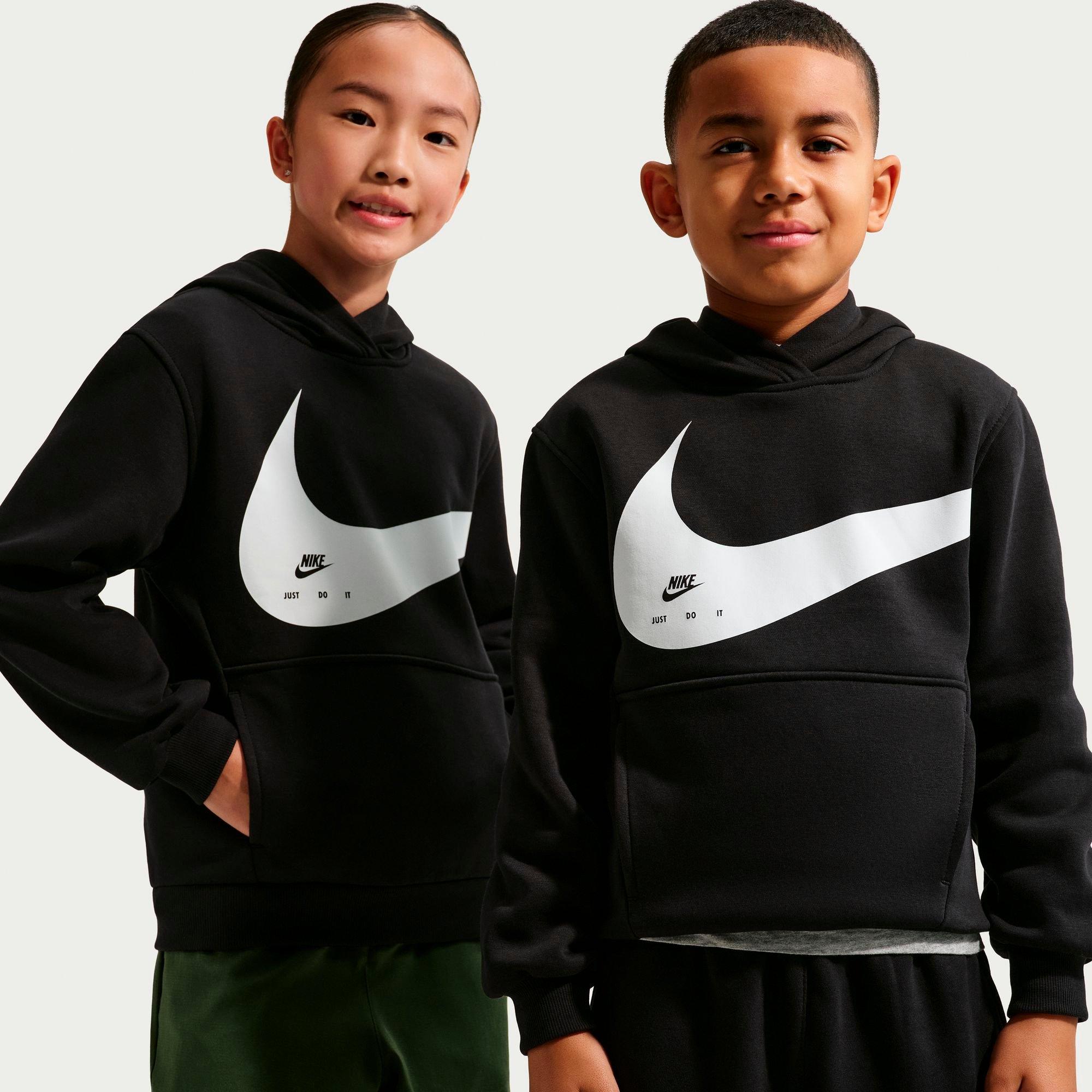 Click here for Nike Big Kids Sportswear Club Pullover Hoodie in B... prices