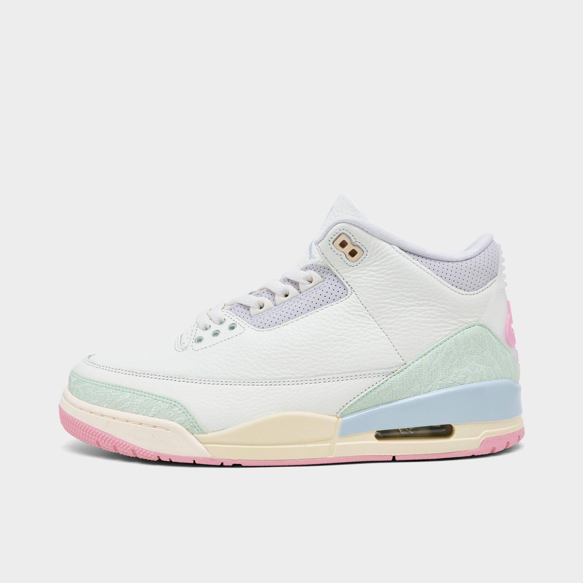 Click here for Jordan Mens Air Retro 3 Basketball Shoes in Sail/J... prices