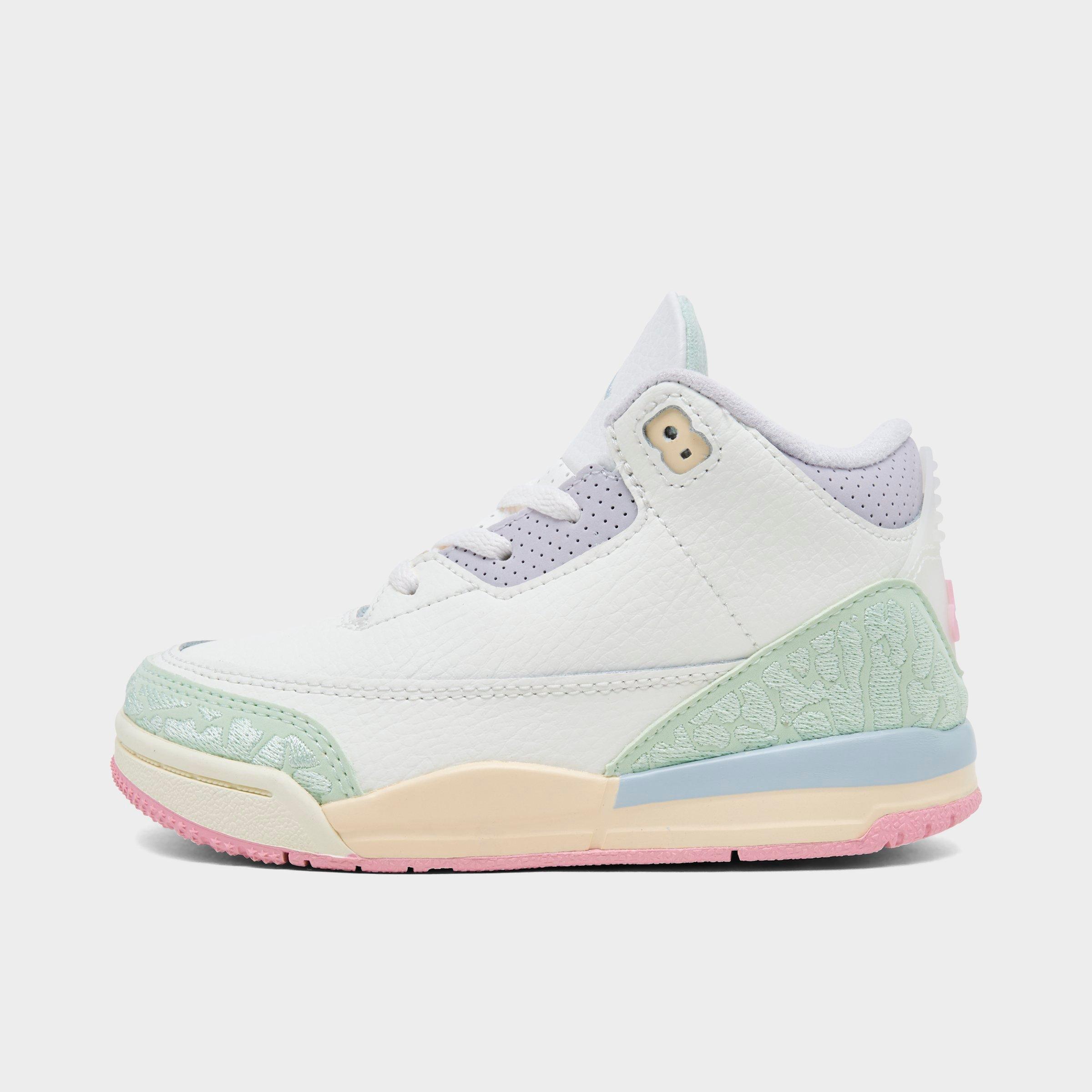 Click here for Jordan Kids Toddler Air Retro 3 Basketball Shoes i... prices