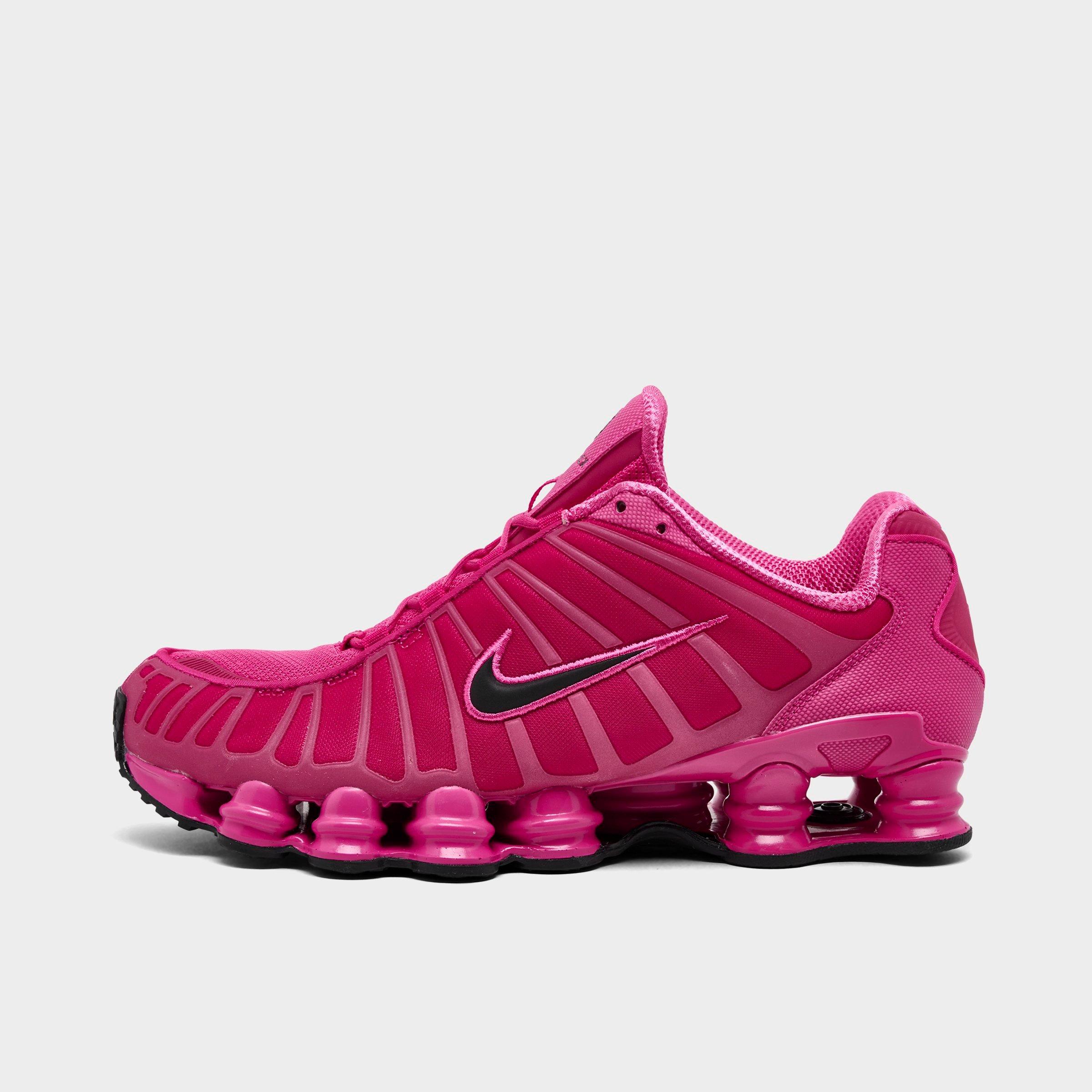 Click here for Nike Mens Shox TL Casual Shoes in Desert Pink/Blac... prices