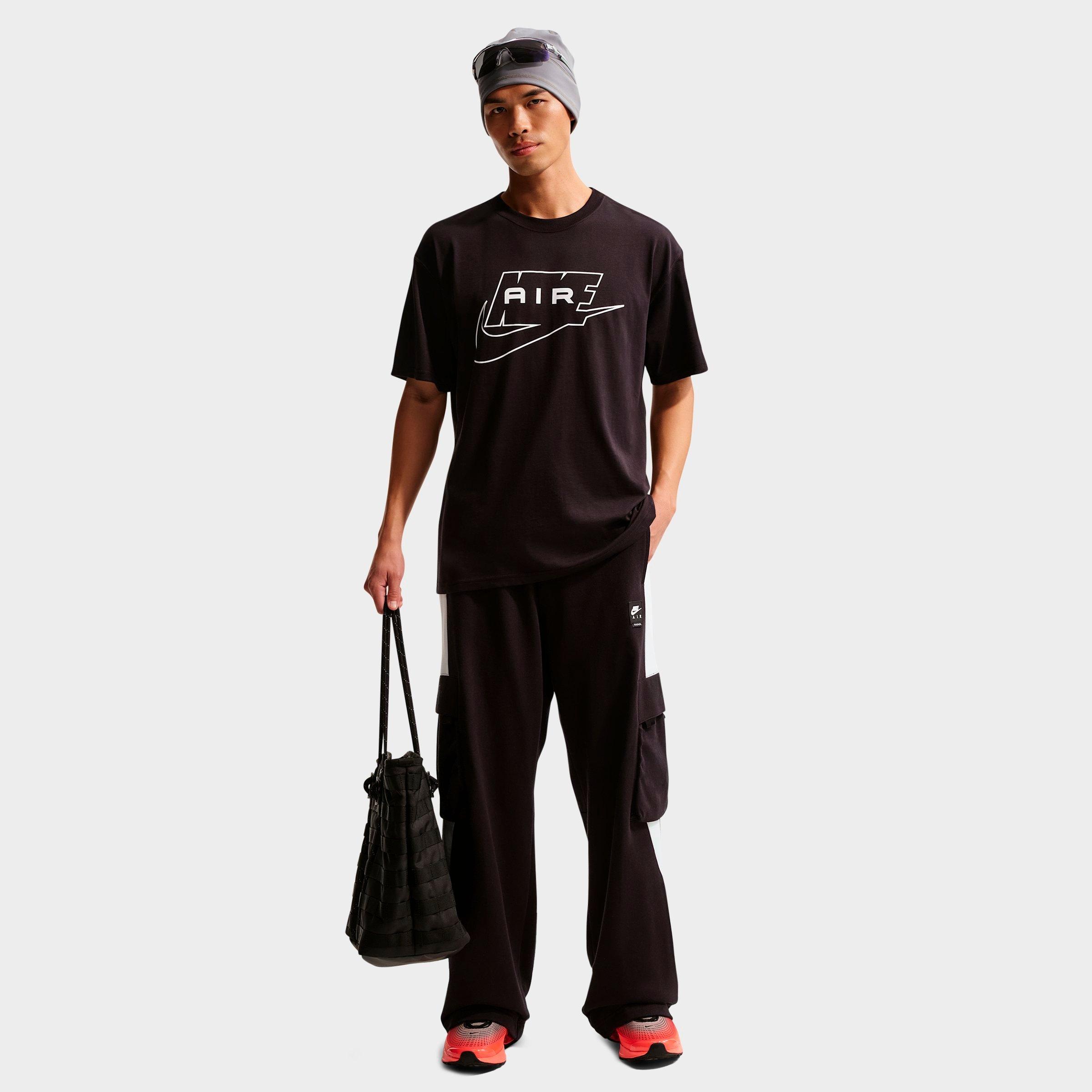 Click here for Nike Mens Sportswear Air Futura T-Shirt in Black S... prices