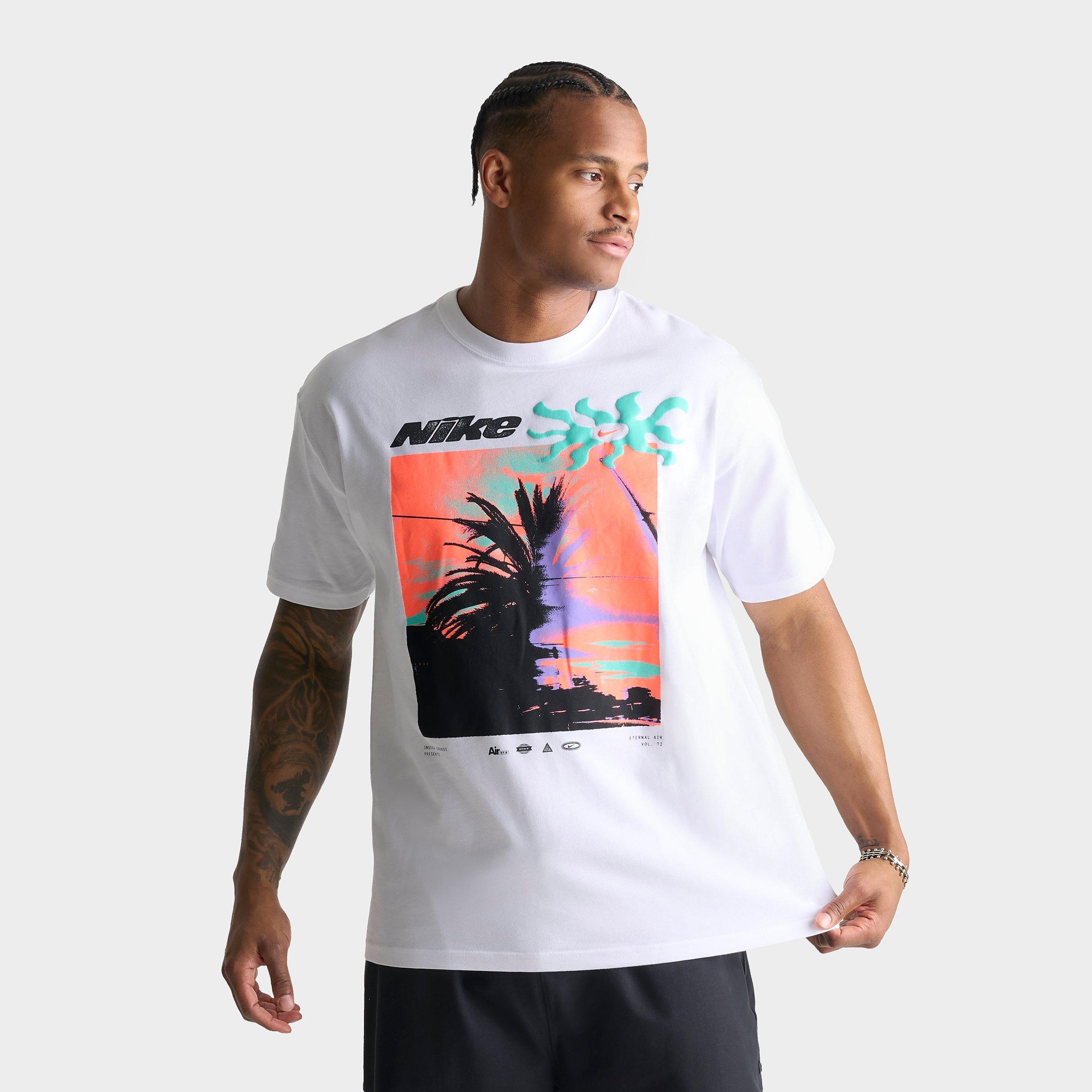 Click here for Nike Mens Sportswear Palm Tree Graphic T-Shirt in... prices