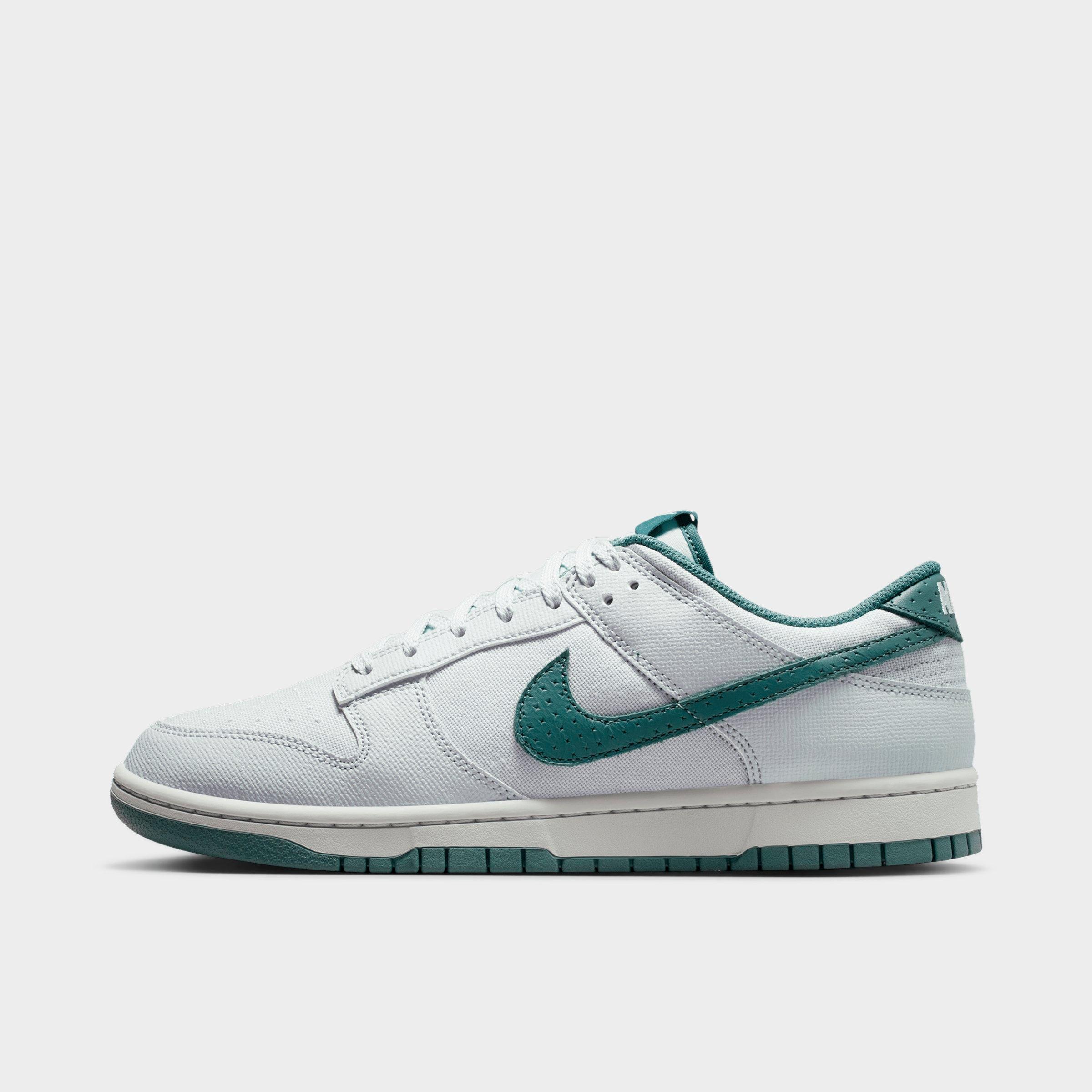 Click here for Nike Mens Dunk Low Retro Casual Shoes in Pure Plat... prices