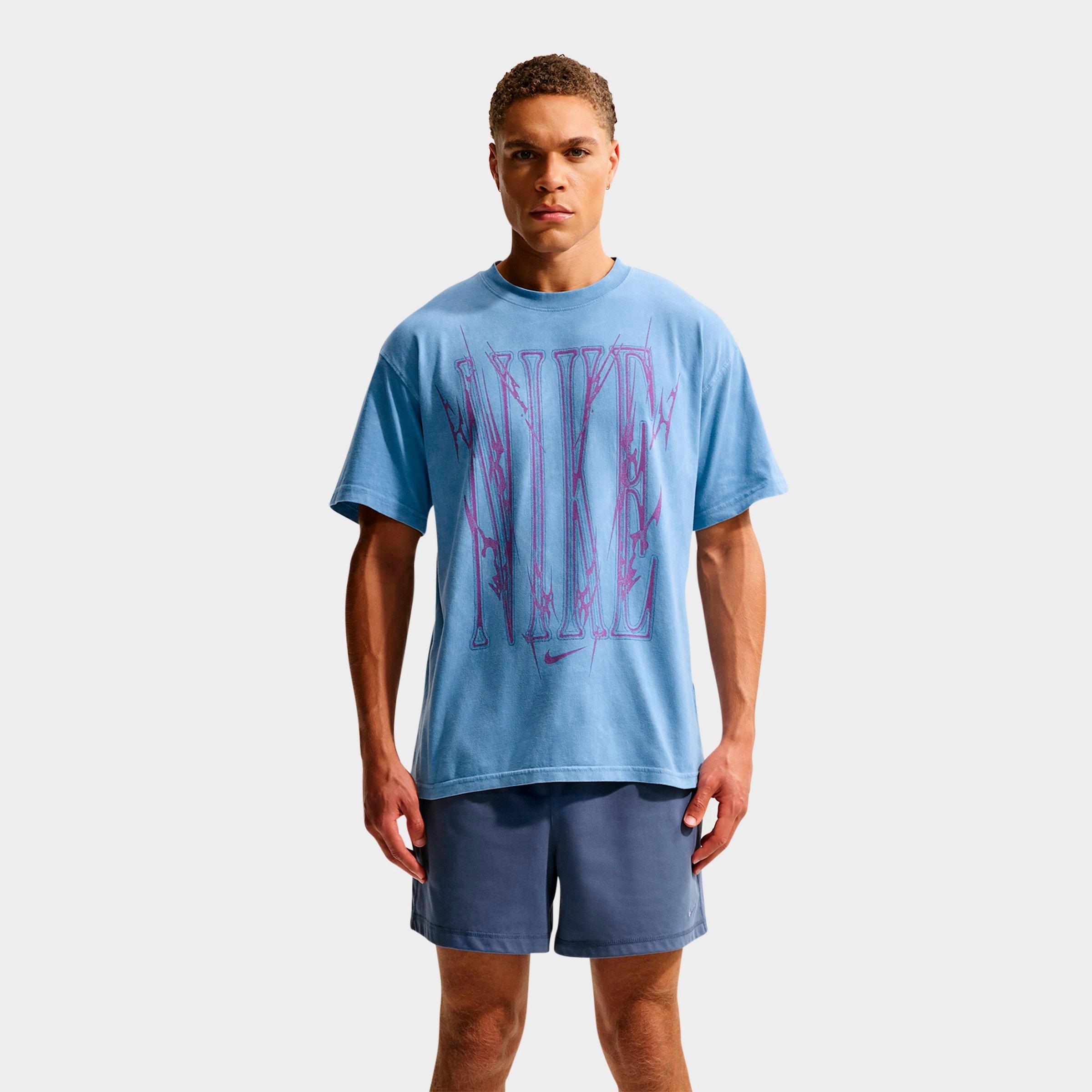 Click here for Nike Mens Sportswear Sharp Wordmark T-Shirt in Wor... prices