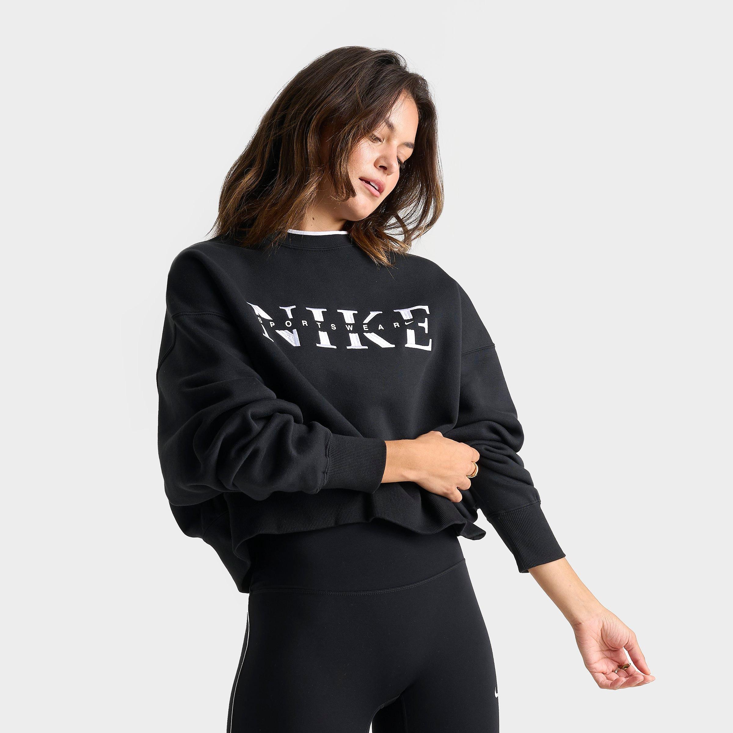 Click here for Nike Womens Sportswear Phoenix Fleece Oversized Cr... prices