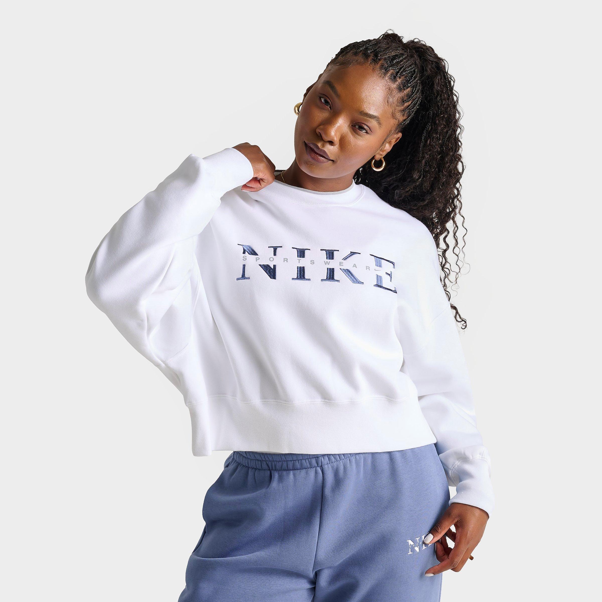 Click here for Nike Womens Sportswear Phoenix Fleece Oversized Cr... prices