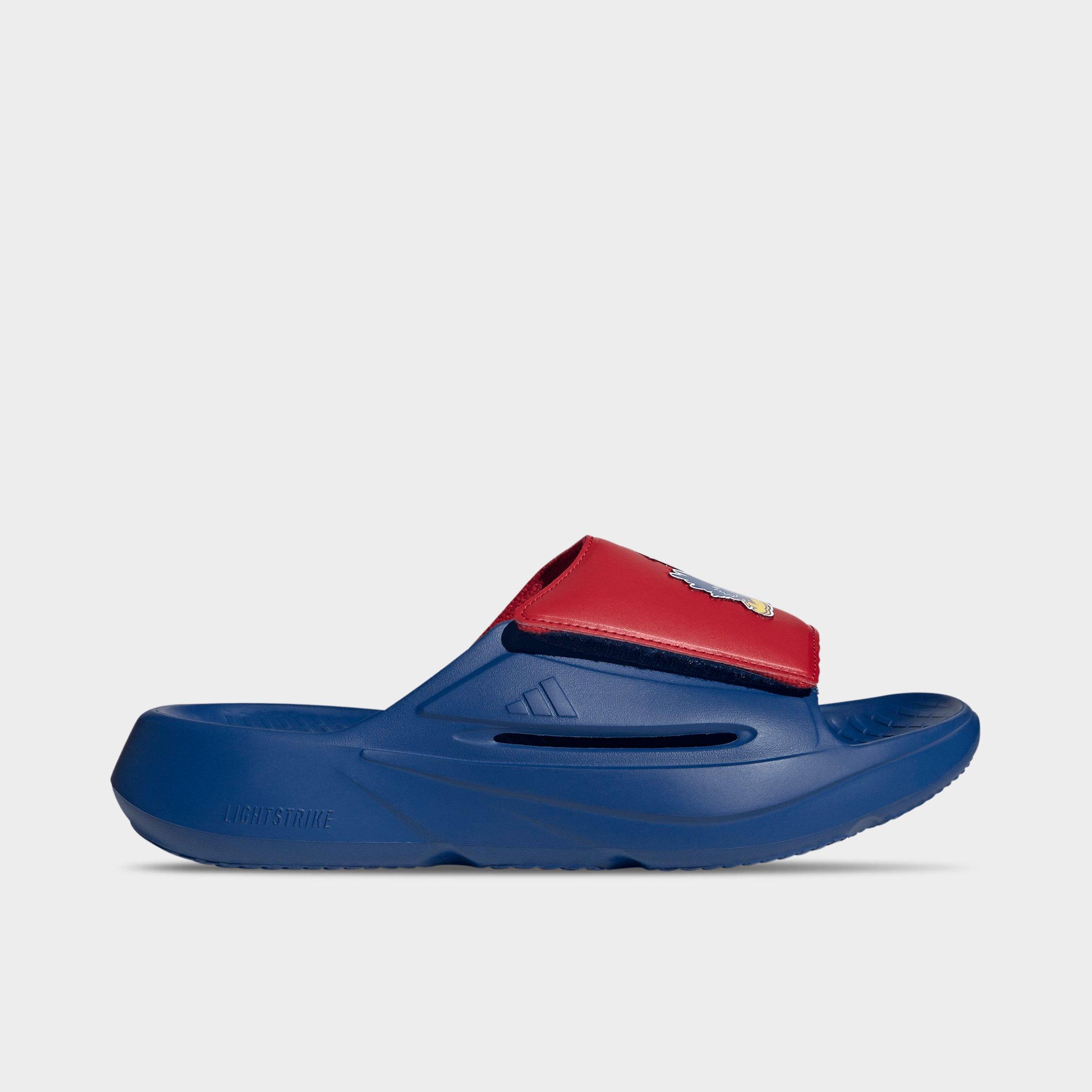 Click here for adidas Mens Lightblaze Kansas Jayhawks Slide Sanda... prices