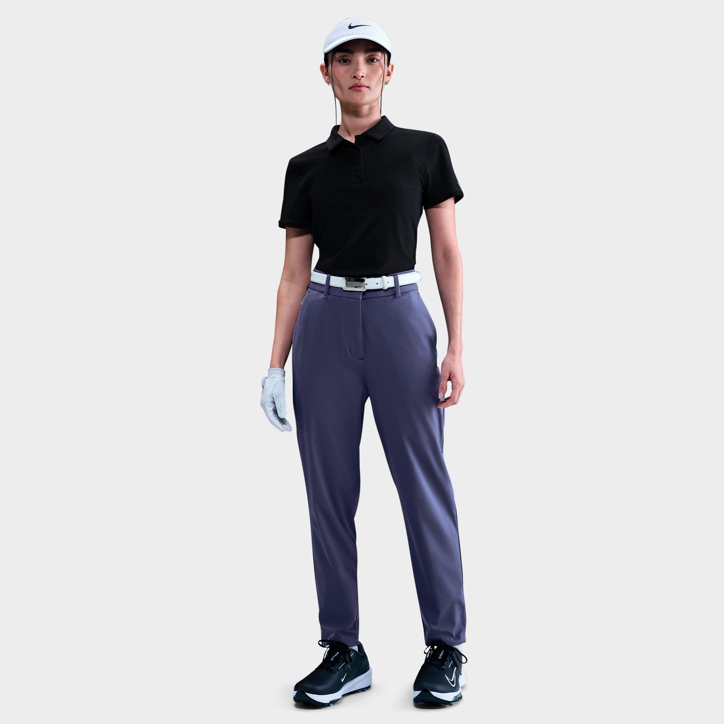 Click here for Nike Womens Tour Dri-FIT Golf Pants in Sanded Purp... prices