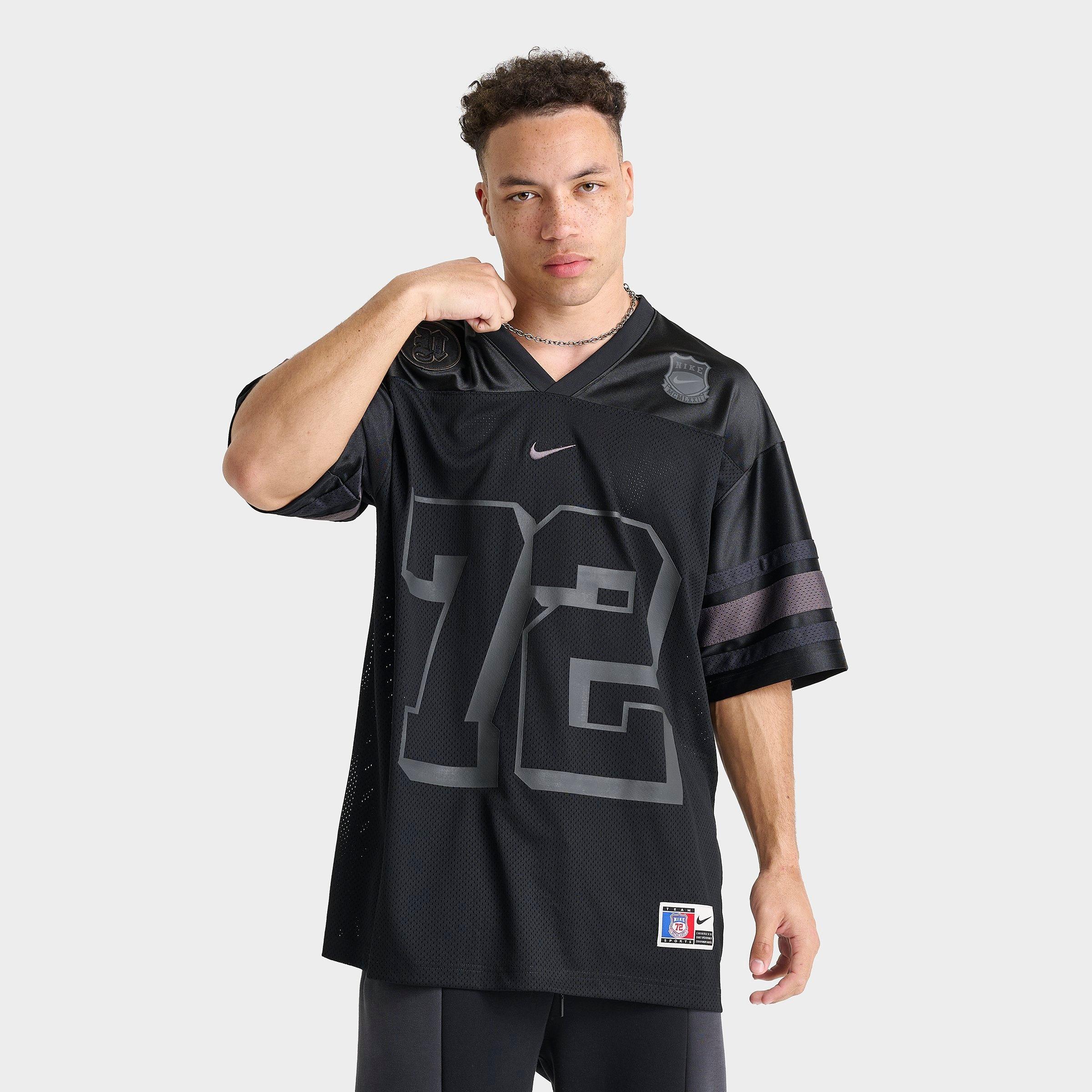 Click here for Nike Mens Next Up Football Jersey in Black Size: L... prices