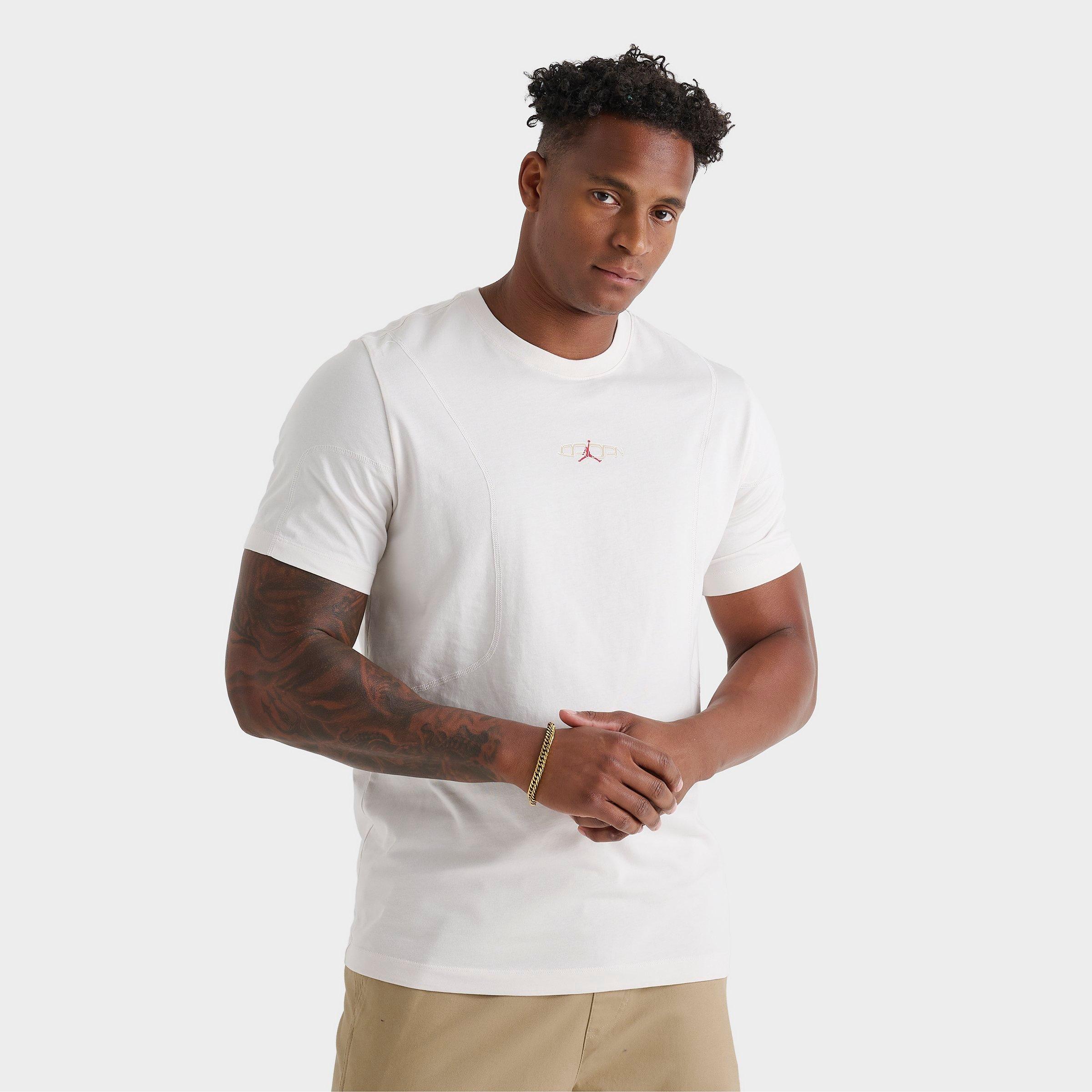 Click here for Jordan Mens Y2K T-Shirt in Phantom/Rattan Size: Sm... prices