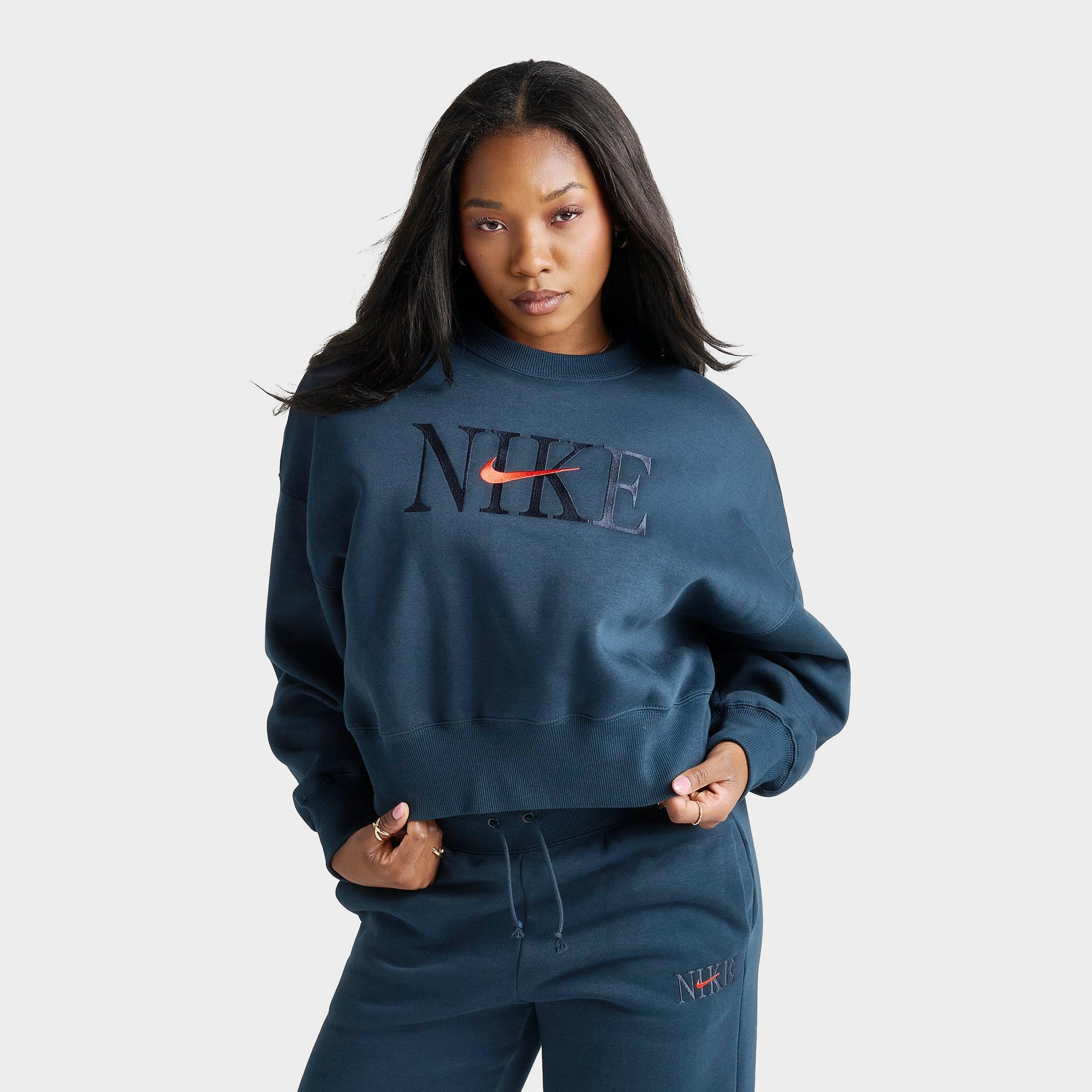 Click here for Nike Womens Sportswear Phoenix Fleece Oversized Cr... prices