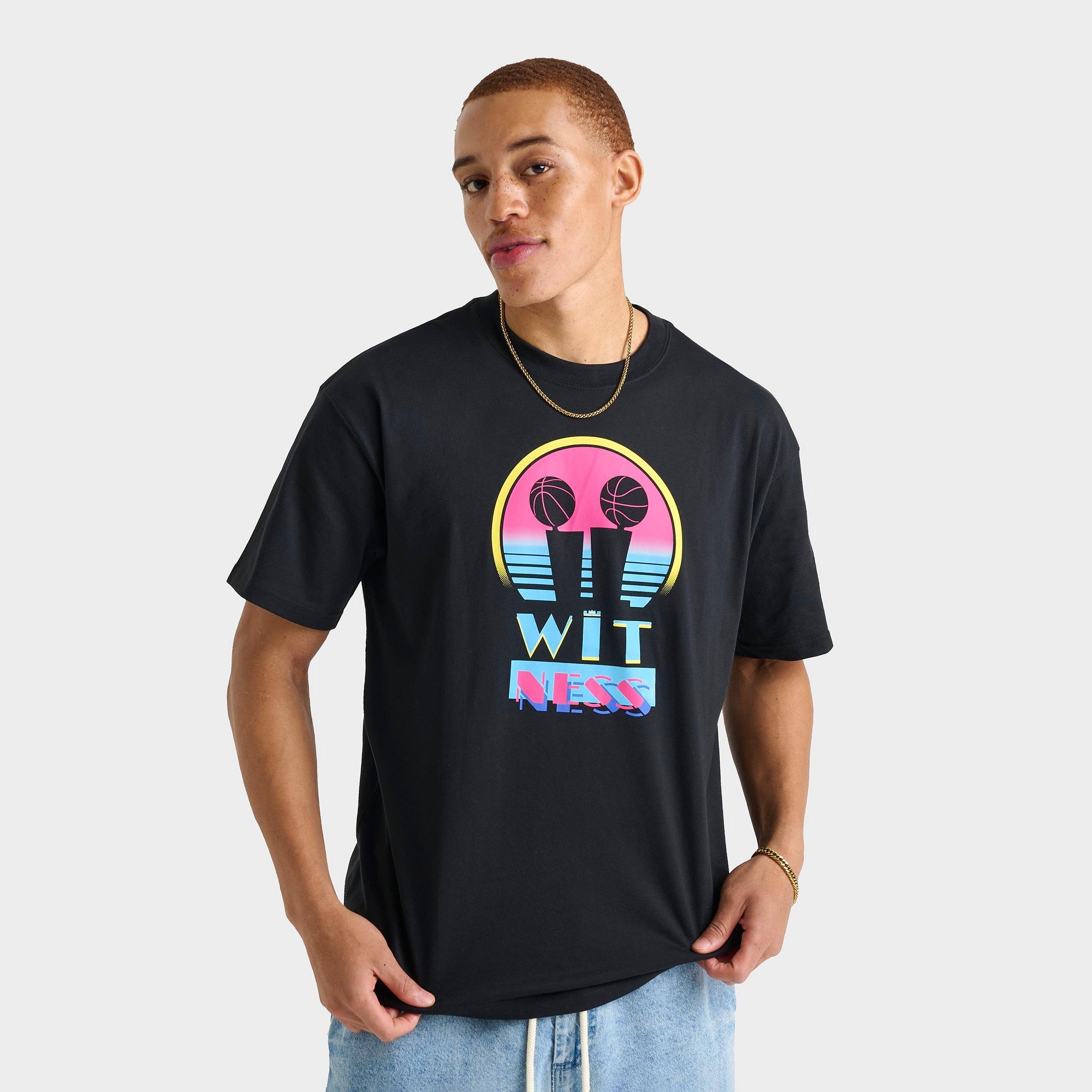 Click here for Nike Mens LeBron Miami Twice T-Shirt in Black Size... prices