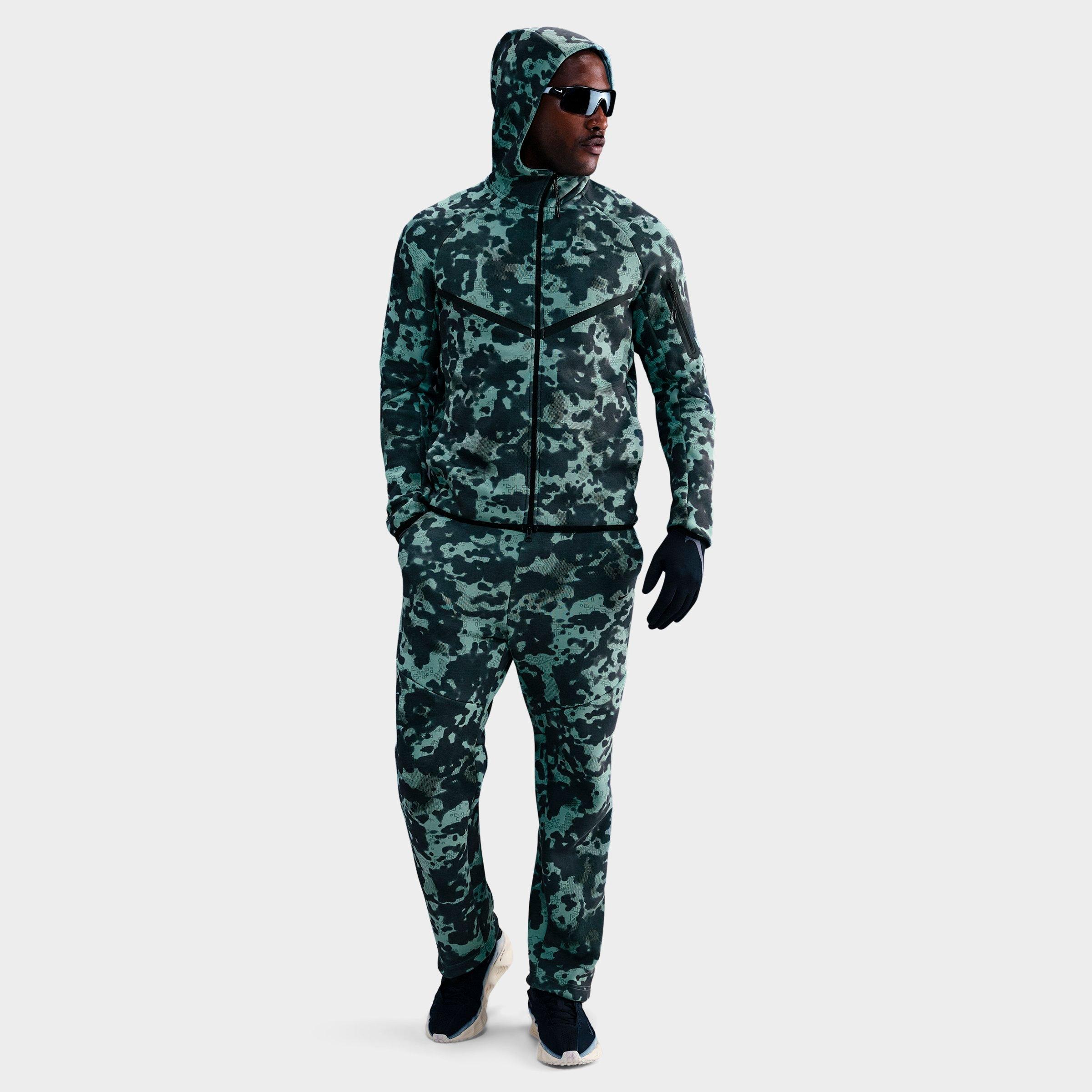 Click here for Nike Mens Tech Fleece Camo Open-Hem Pants in Canno... prices