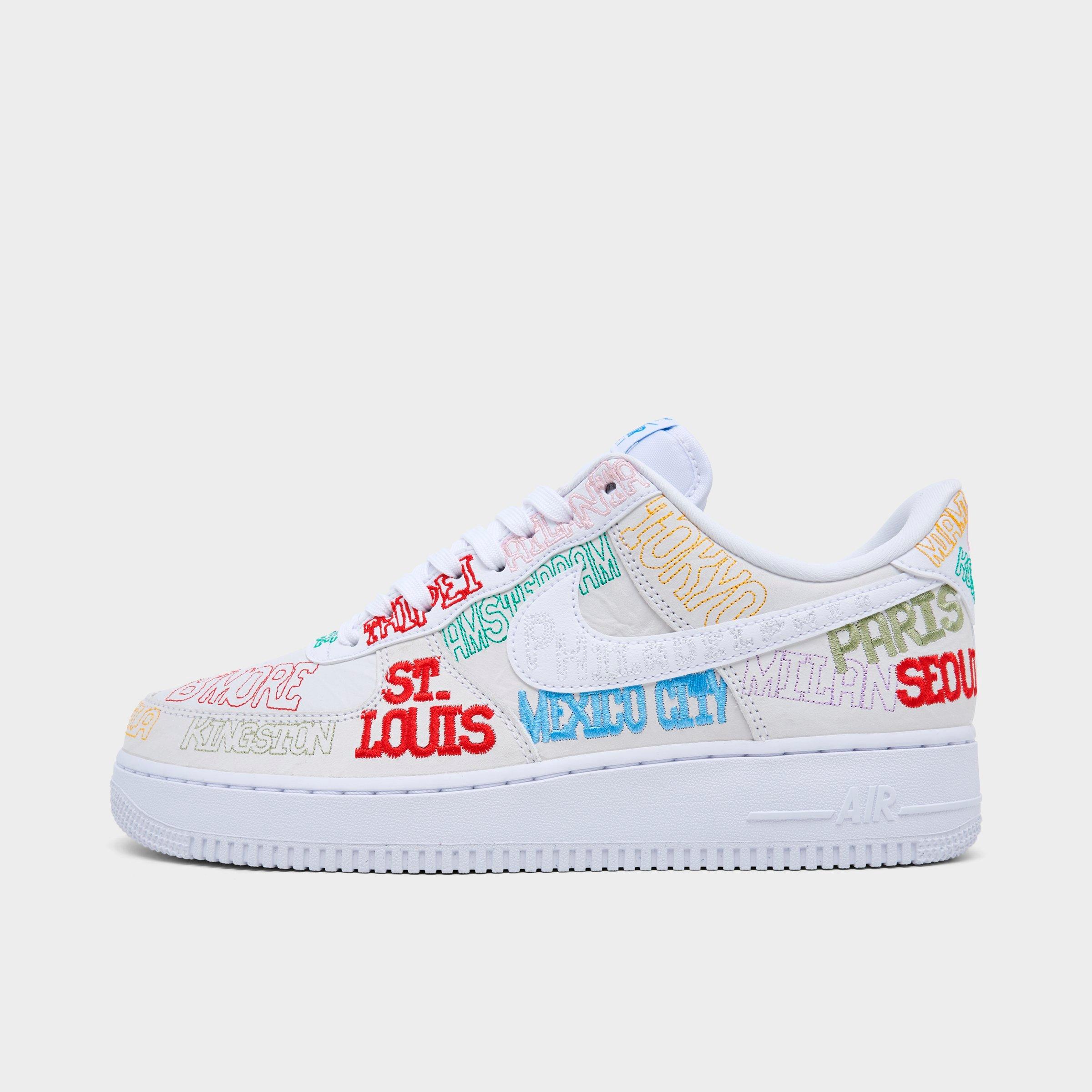 Click here for Nike Mens Air Force 1 07 LV8 SE World Tour Casual... prices
