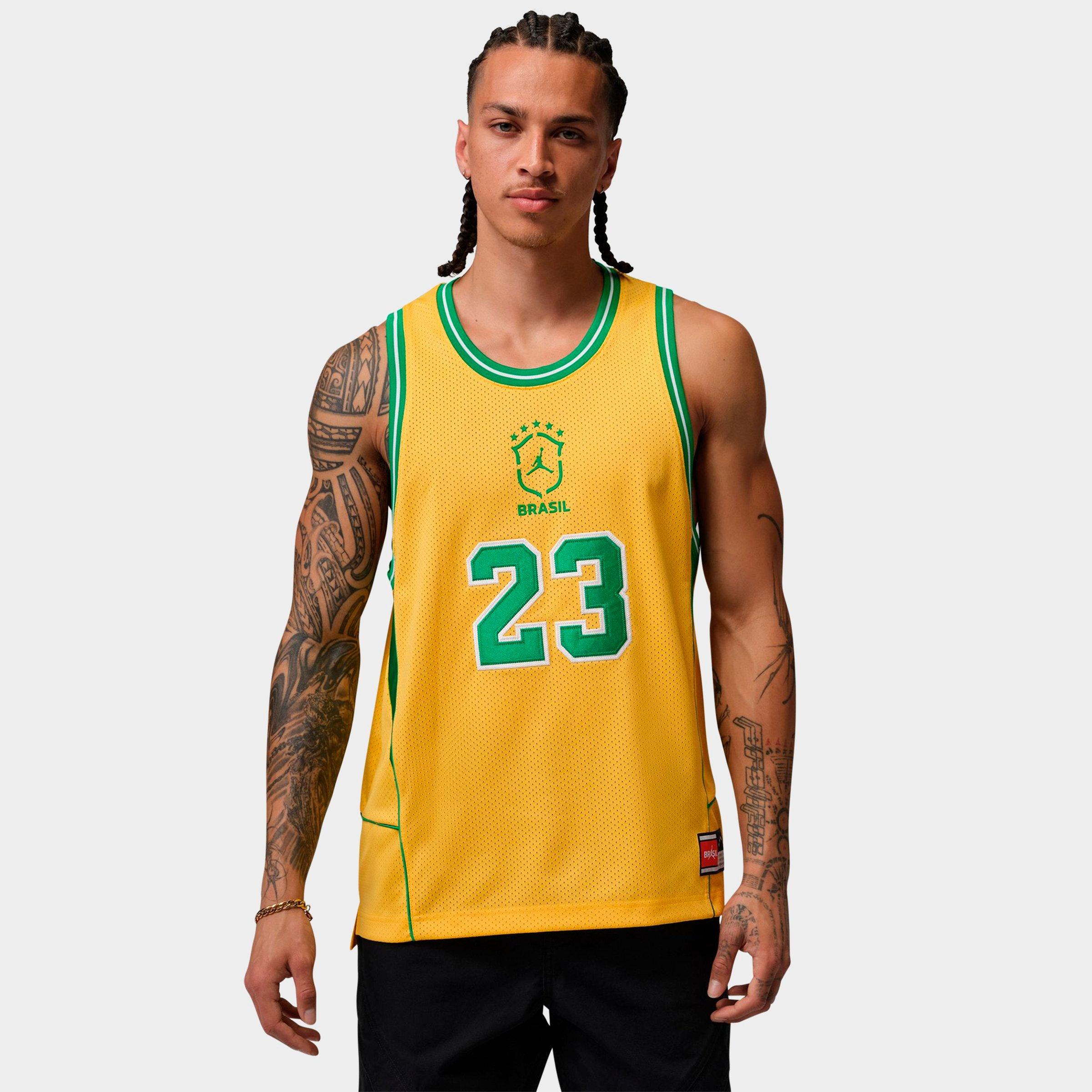 Click here for Jordan Mens Essentials Brazil Mesh Jersey in Varsi... prices