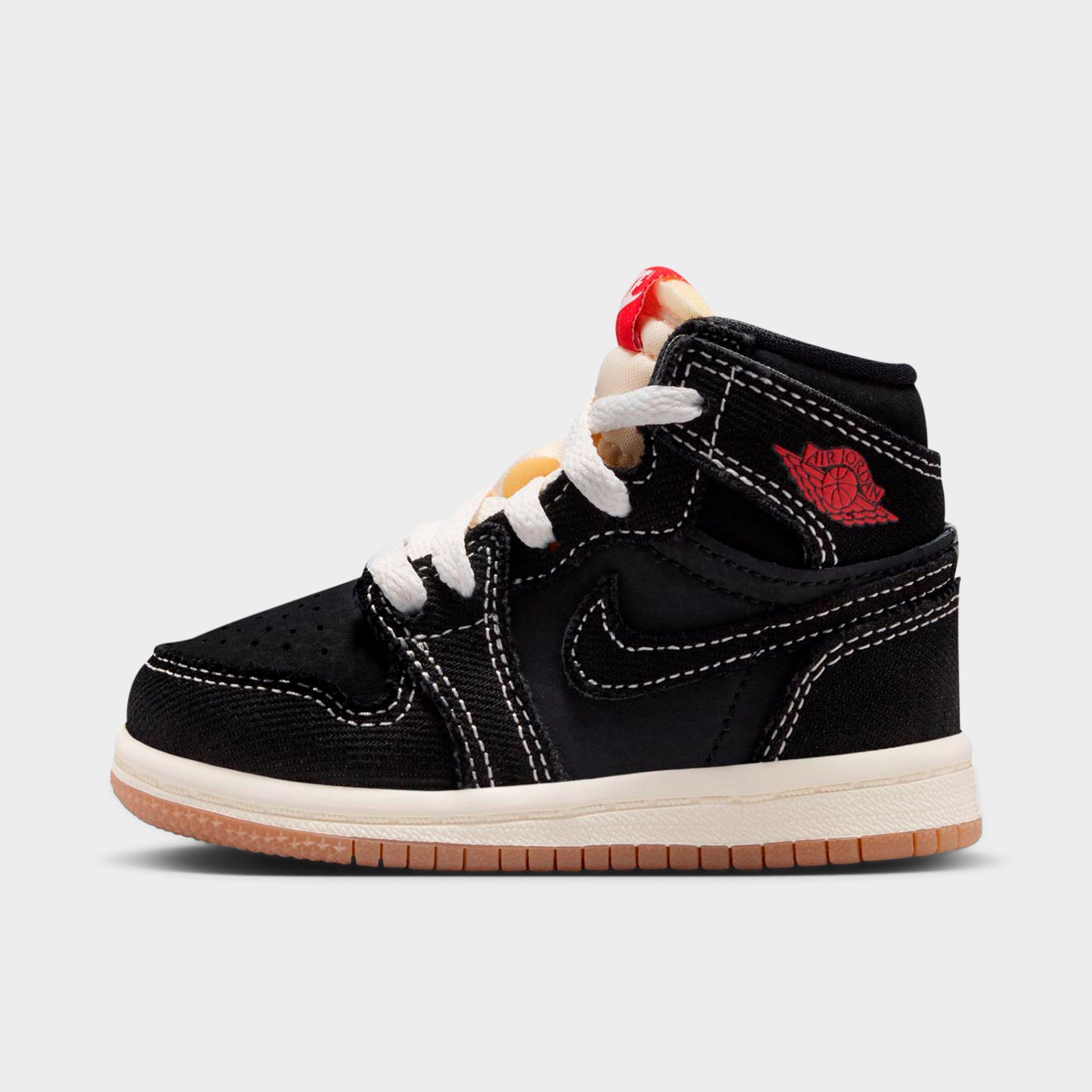 Click here for Jordan Kids Toddler Air Retro 1 High OG Casual Sho... prices