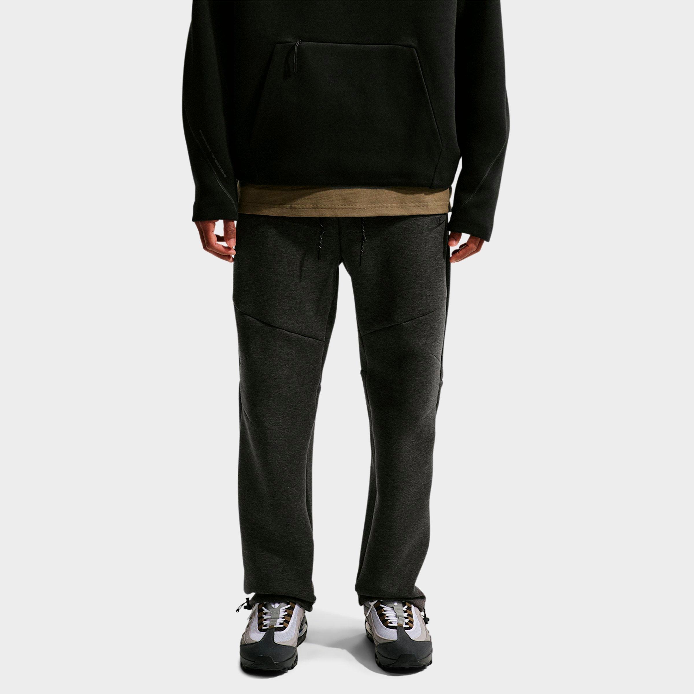 Click here for Nike Mens Tech Fleece Open-Hem Pants in Heather/Bl... prices