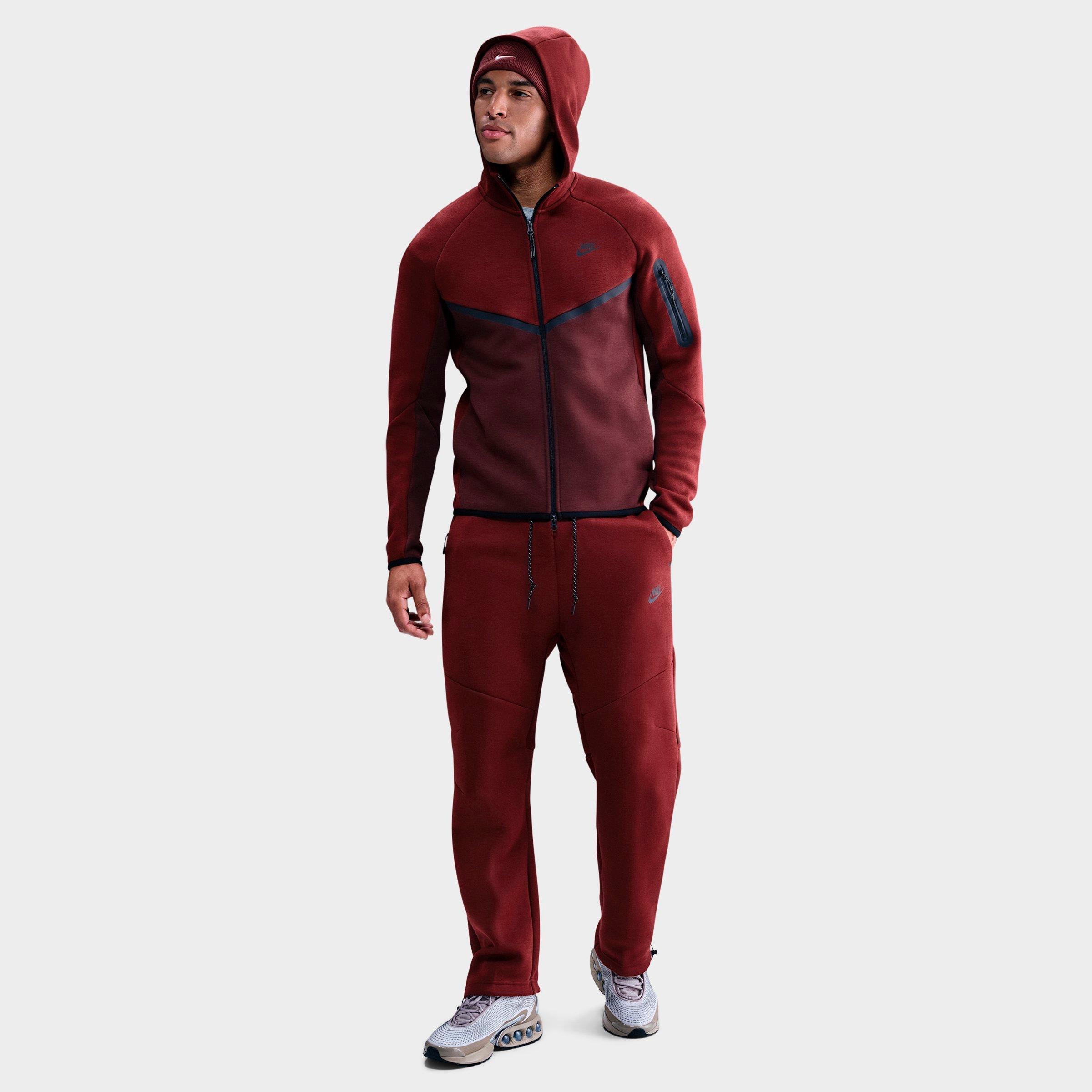 Click here for Nike Mens Tech Fleece Open-Hem Pants in Dark Team... prices