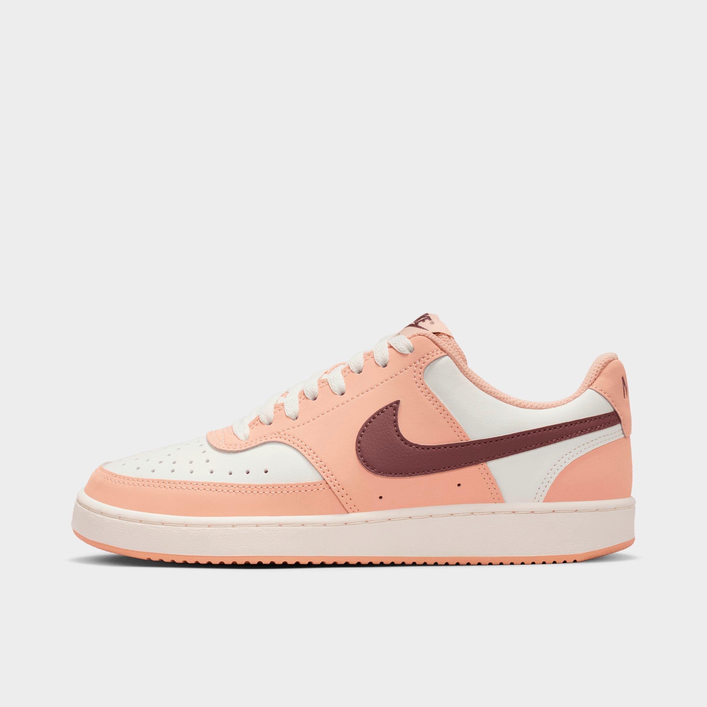 Click here for Nike Womens Court Vision Low Casual Shoes in Shimm... prices