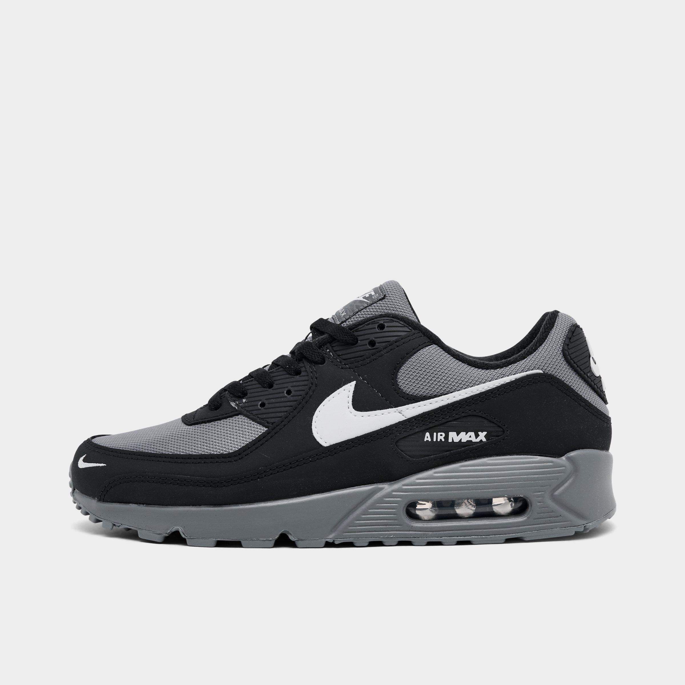 Click here for Nike Mens Air Max 90 Casual Shoes in Black/Smoke G... prices