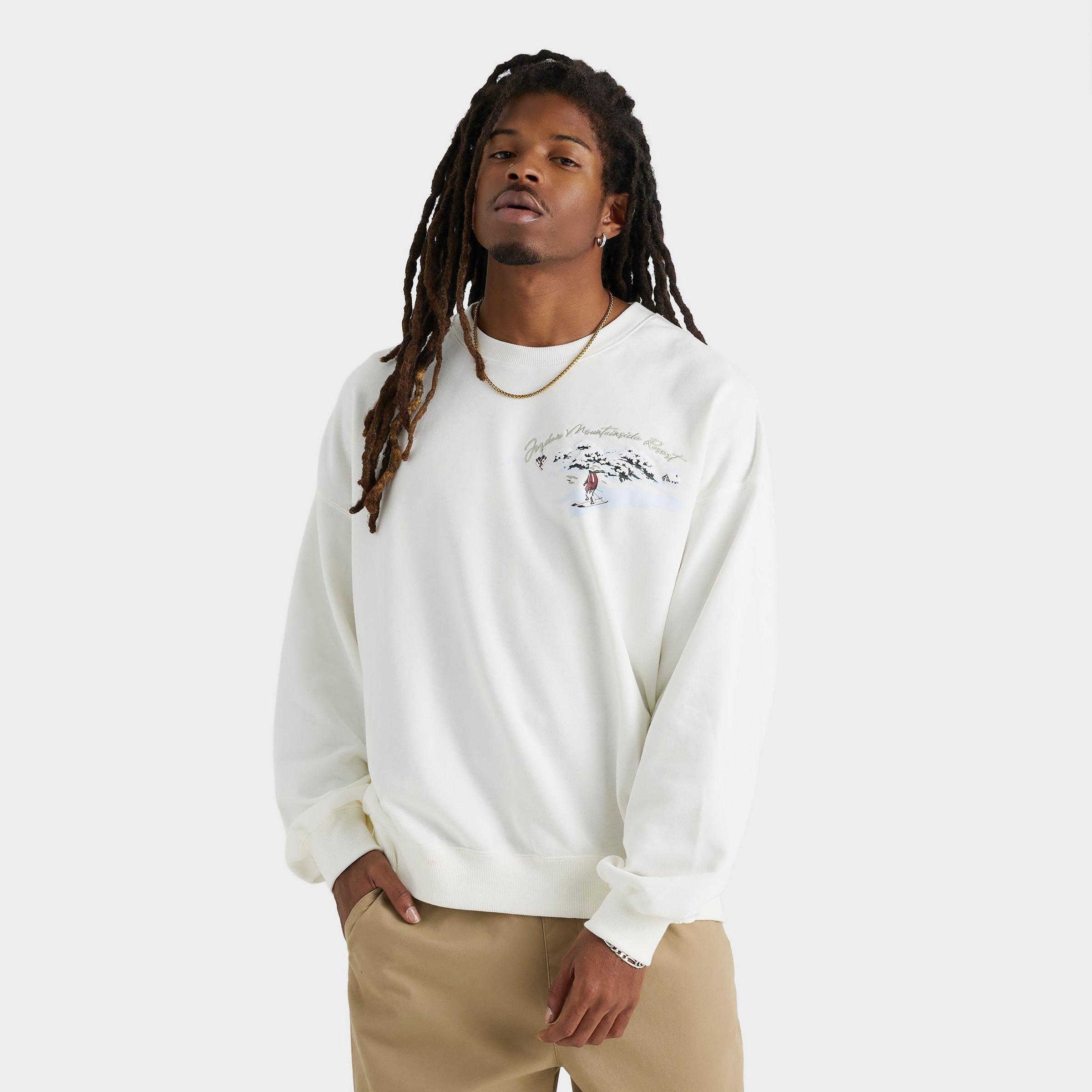 Click here for Jordan Mens Brooklyn Fleece Snowscape Crewneck Swe... prices