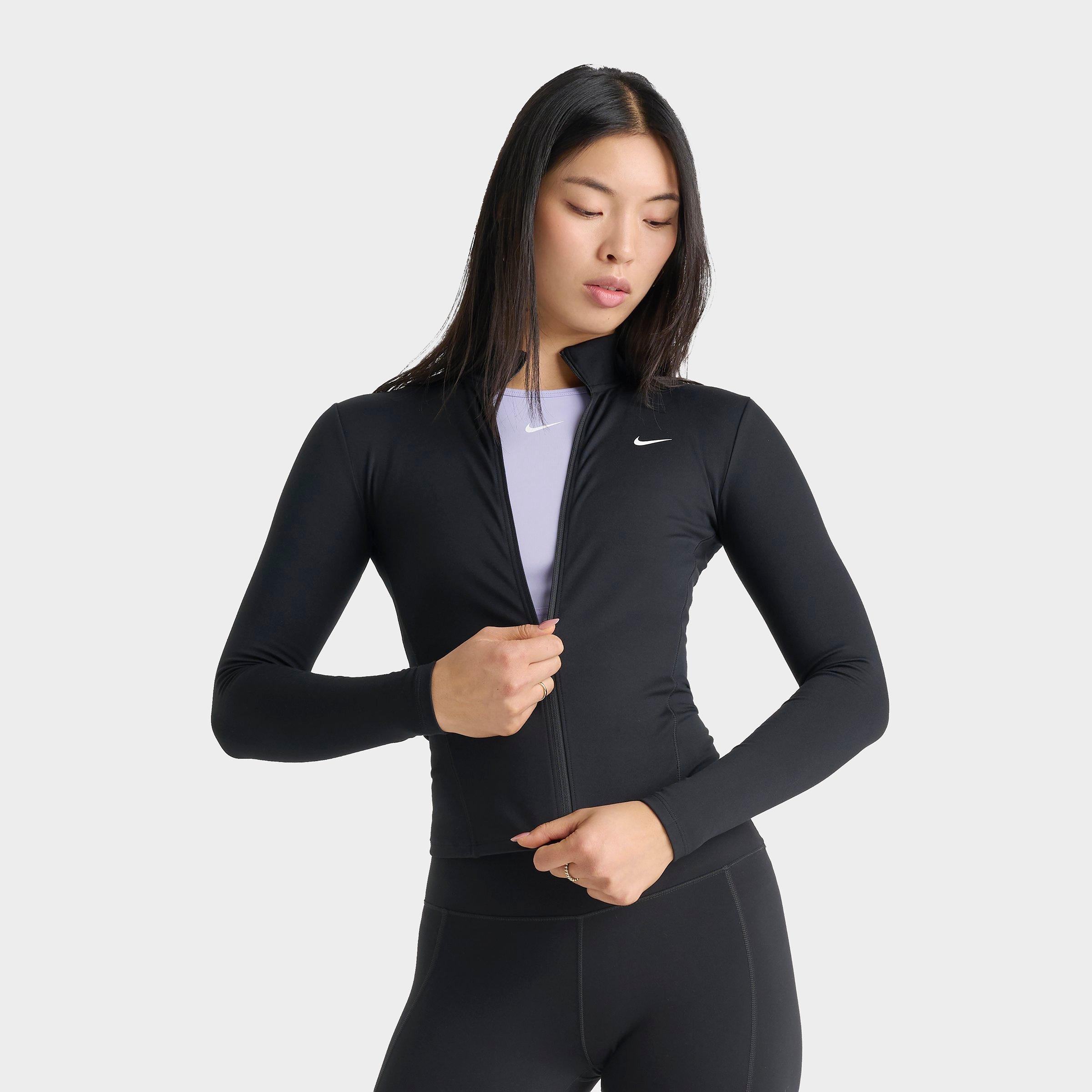 Click here for Nike Womens One Dri-FIT Fitted Full-Zip Jacket in... prices