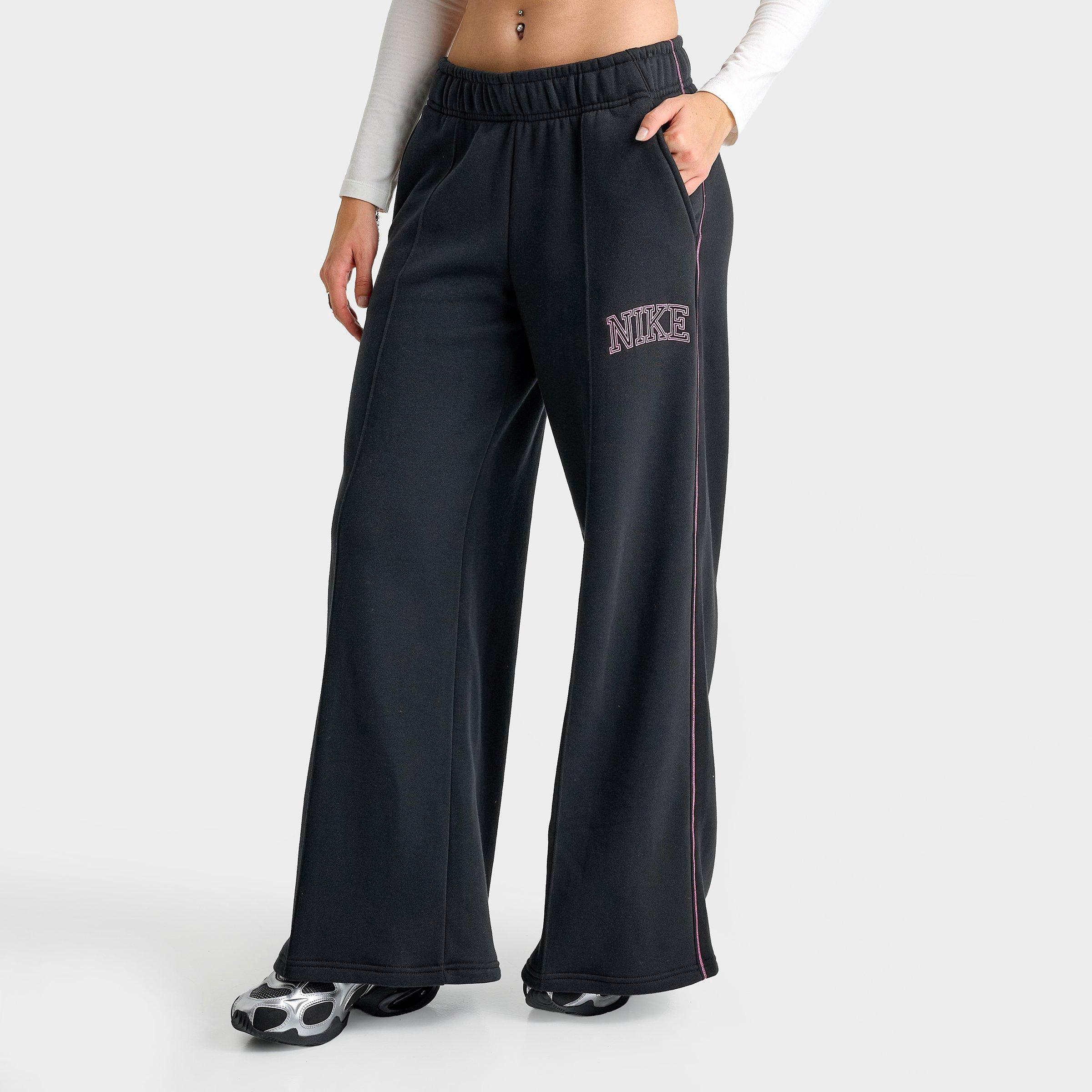 Click here for Nike Womens Phoenix Fleece Wide-Leg Sweatpants - B... prices