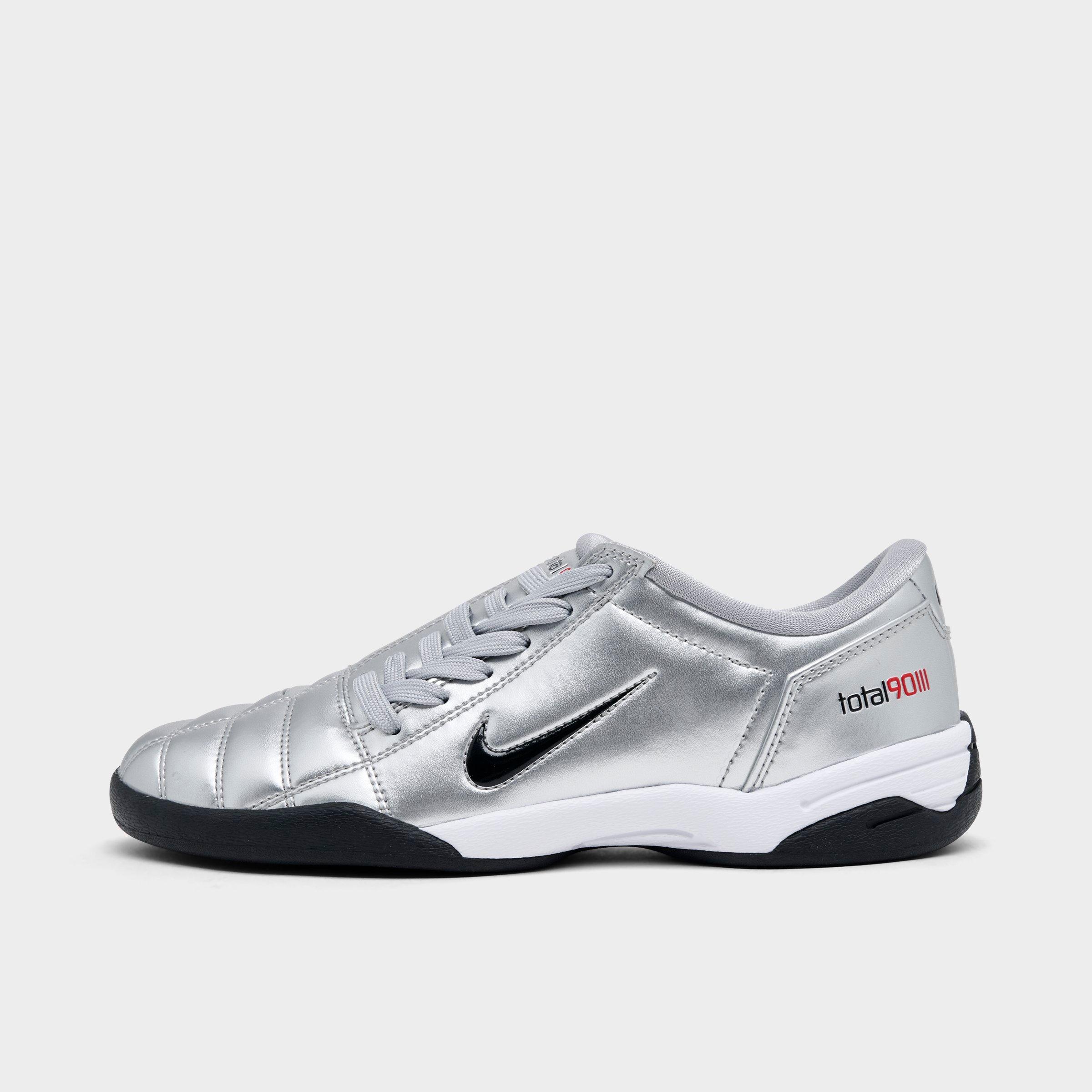 Click here for Nike Womens Total 90 Casual Shoes in Metallic Silv... prices