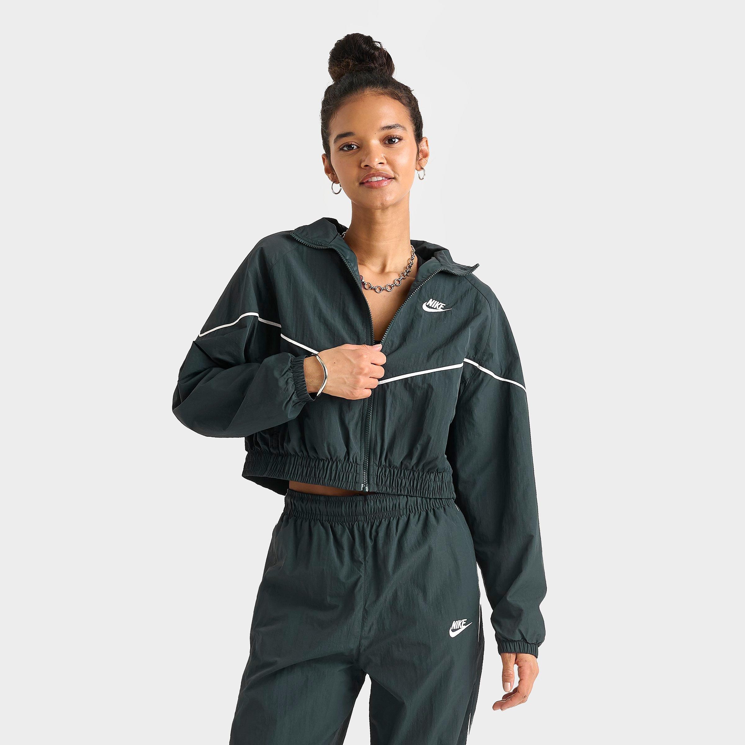 Click here for Nike Womens Sportswear Windrunner Crop Woven Jacke... prices