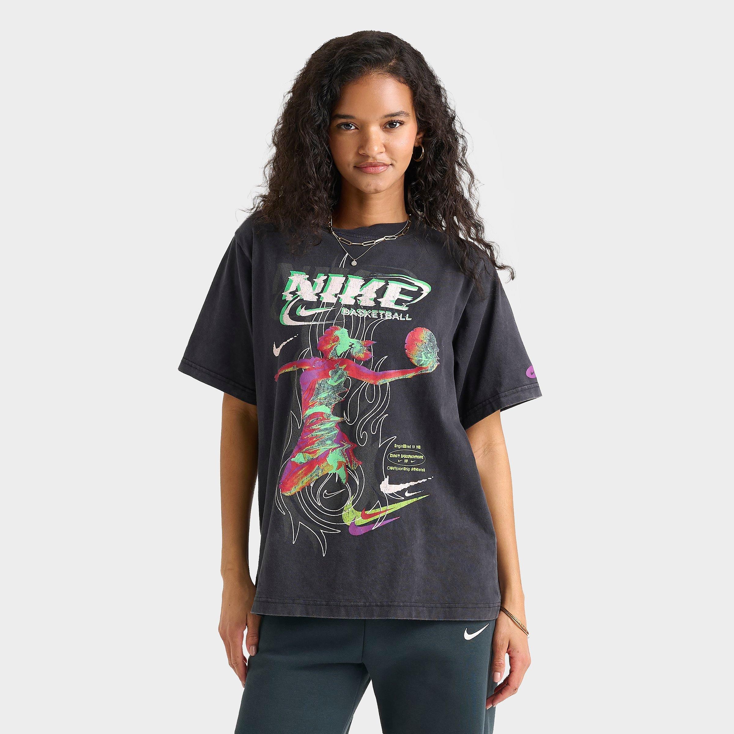 Click here for Nike Womens Sportswear Essentials Glitch T-Shirt i... prices