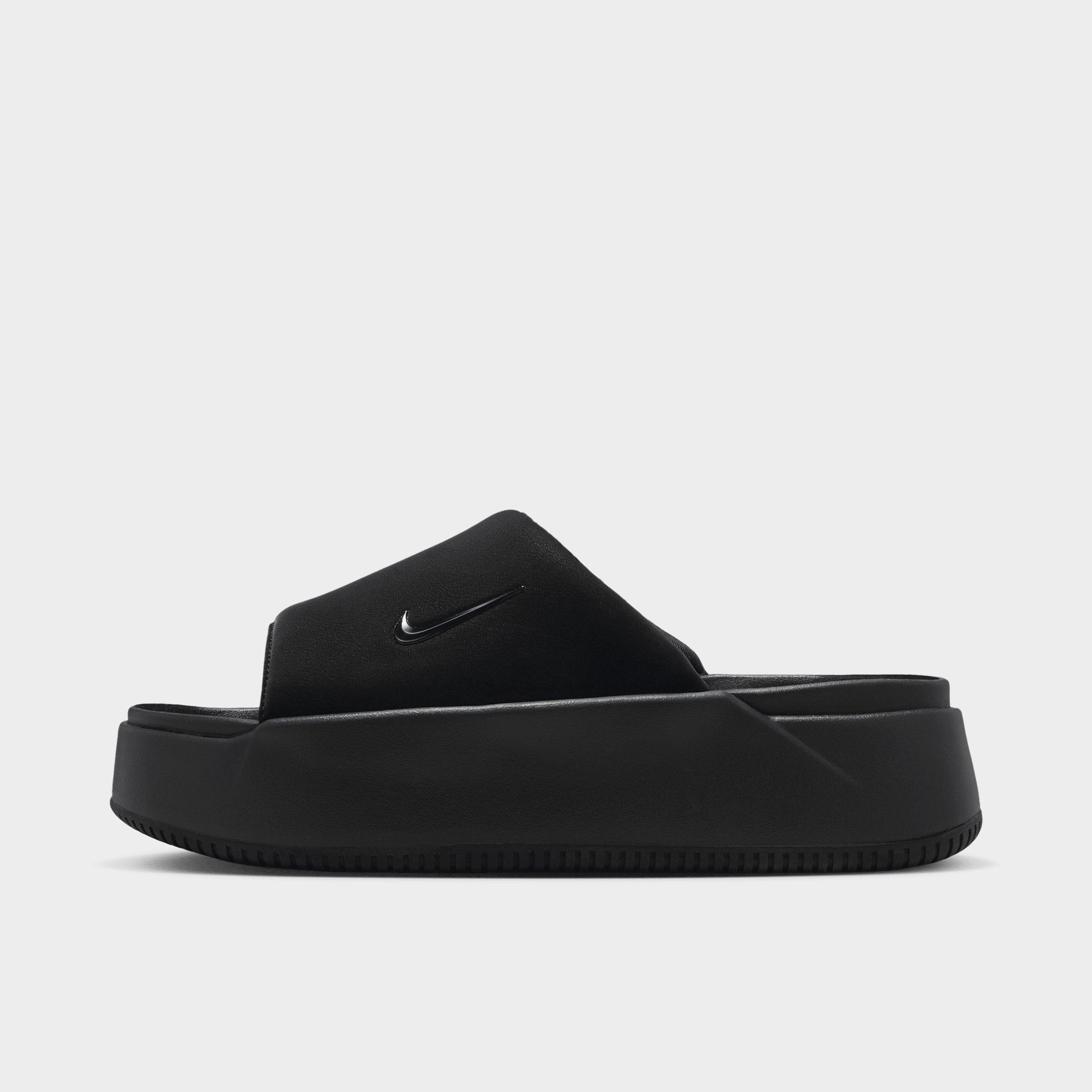 Click here for Nike Womens Calm Elevation Slide Sandals in Black... prices