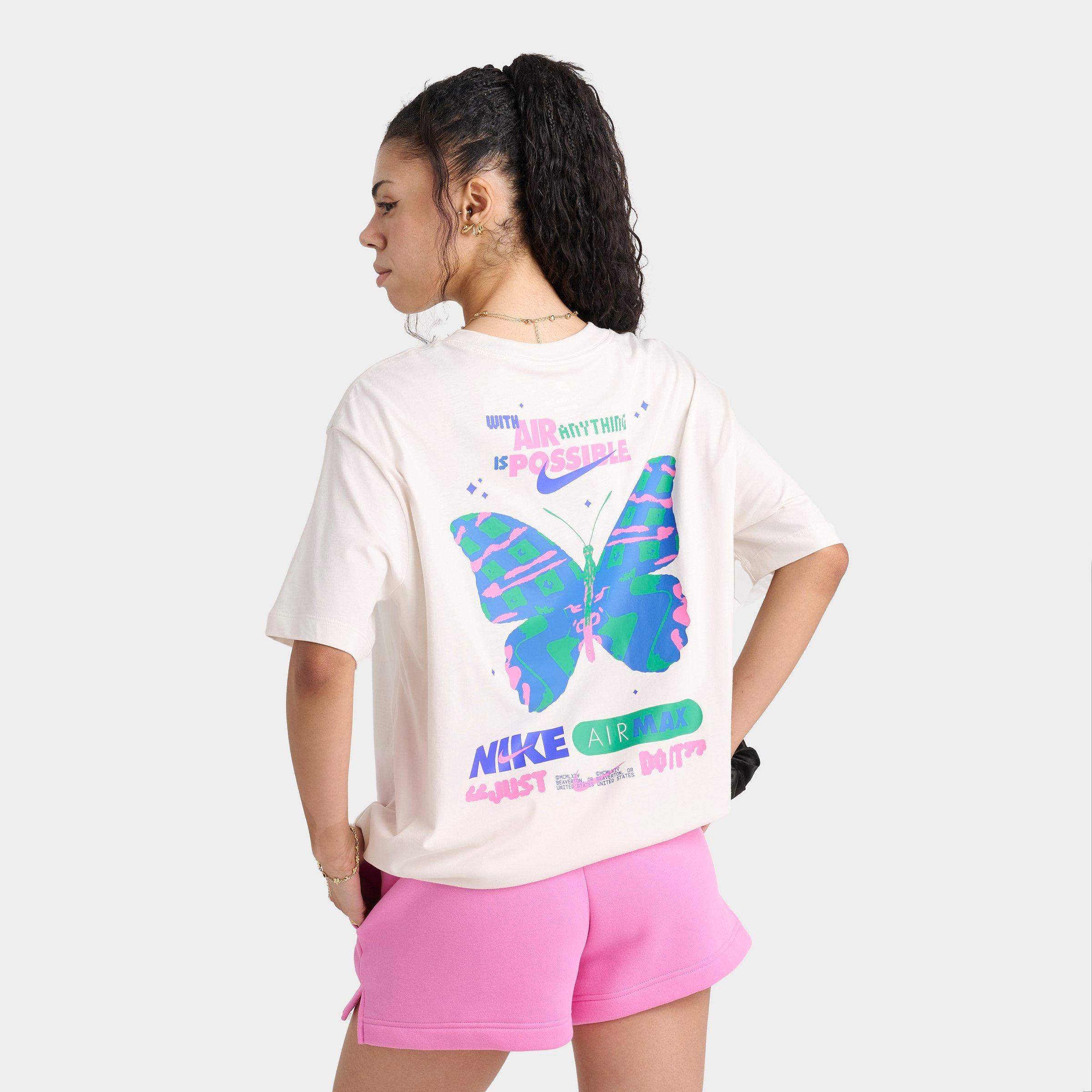 Click here for Nike Womens Sportswear Butterfly Oversized T-Shirt... prices
