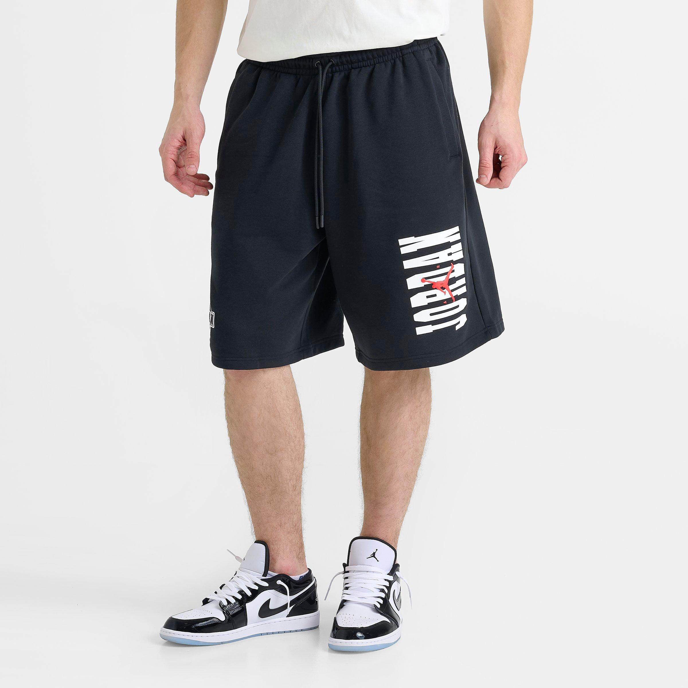 Click here for Jordan Mens Brooklyn Varsity Fleece Shorts in Blac... prices