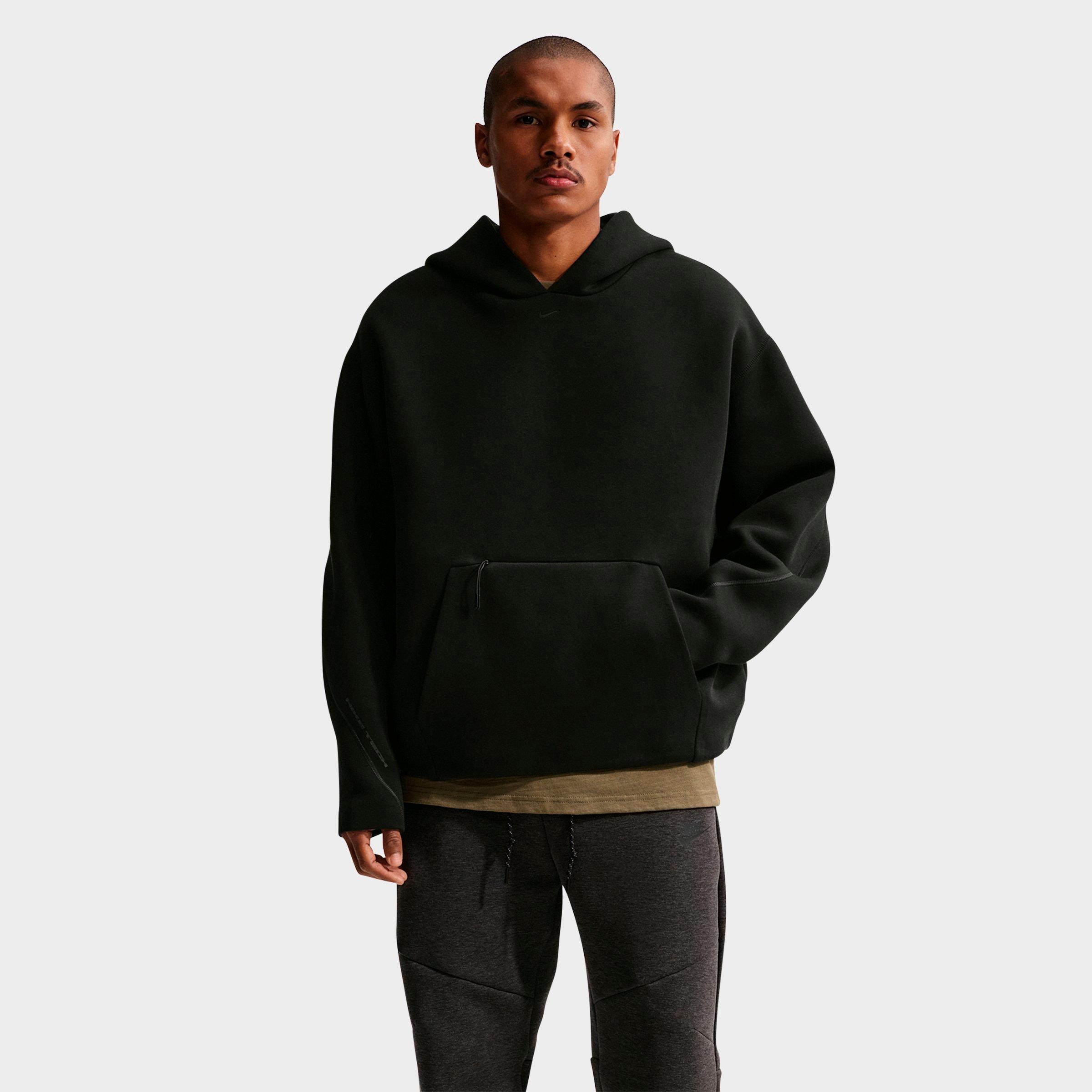 Click here for Nike Mens Tech Ergo Fleece Pullover Hoodie in Blac... prices