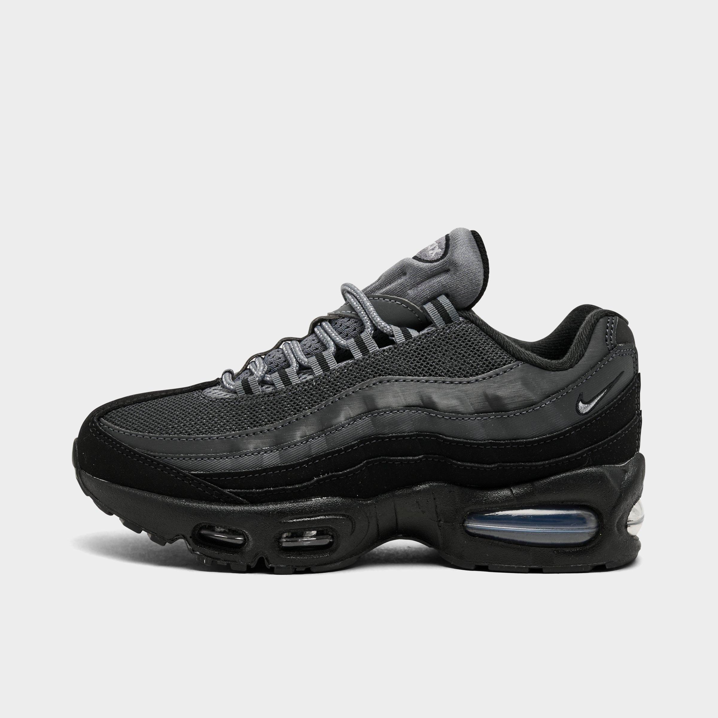 Click here for Nike Big Kids Air Max 95 Casual Shoes in Black/Met... prices