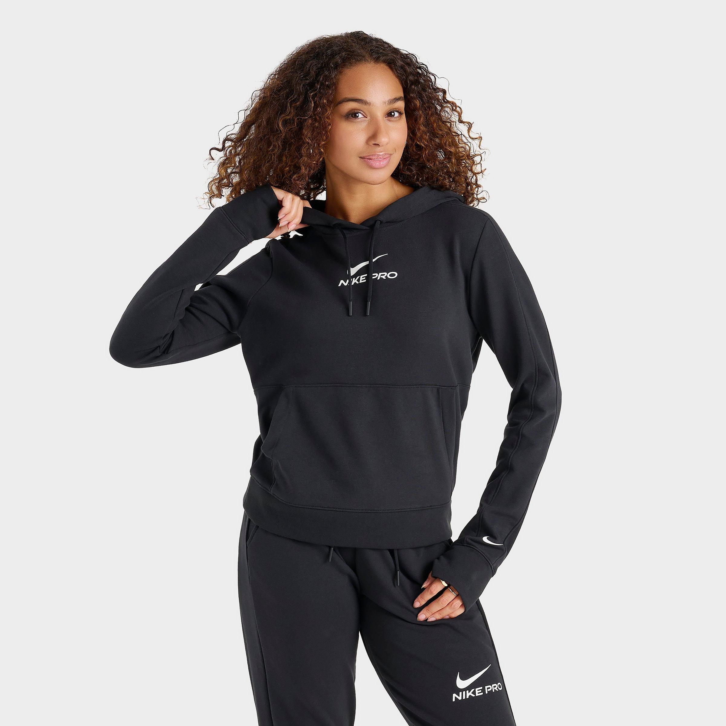 Click here for Nike Womens Pro Dri-FIT French Terry Pullover Hood... prices