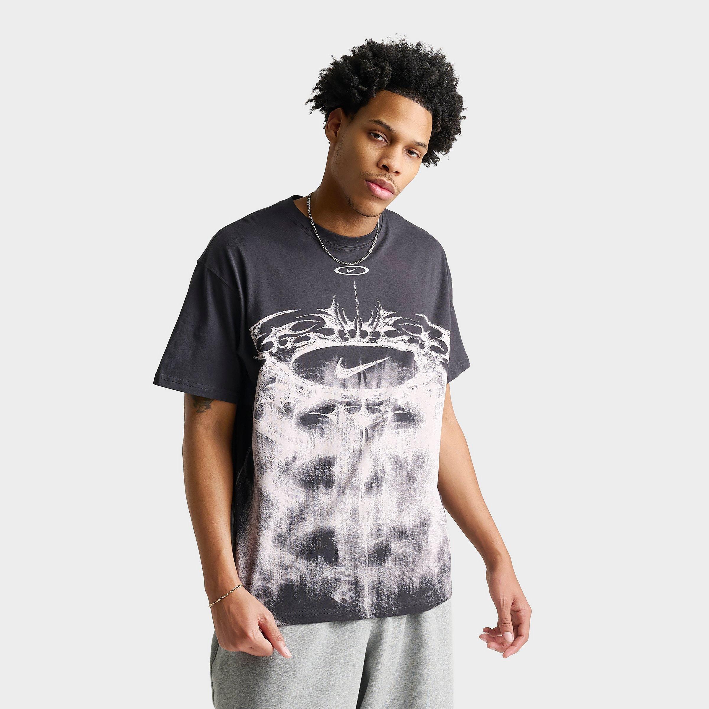Click here for Nike Mens Sportswear Barbed Swoosh Graphic T-Shirt... prices