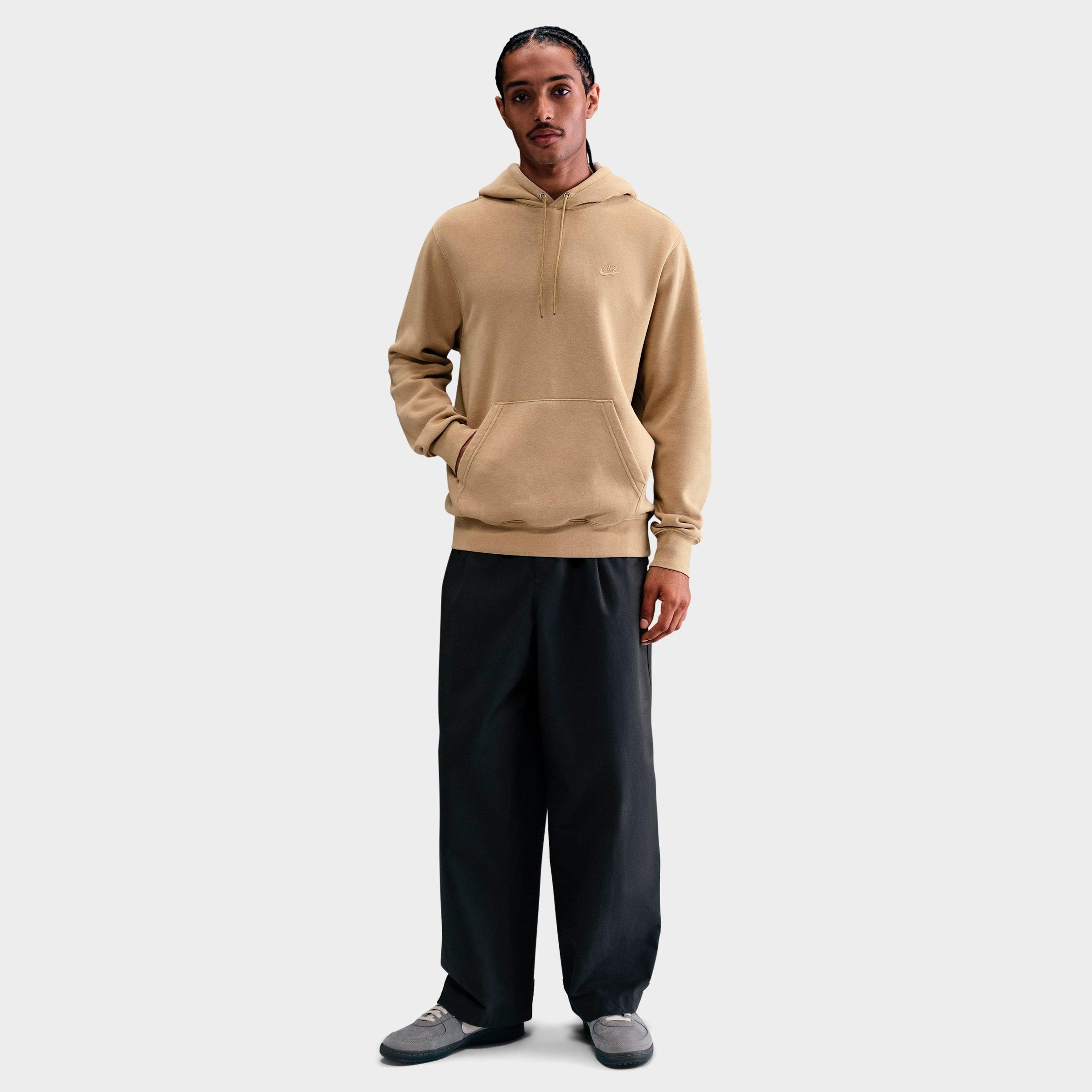 Click here for Nike Mens Sportswear Club Washed Fleece Hoodie in... prices