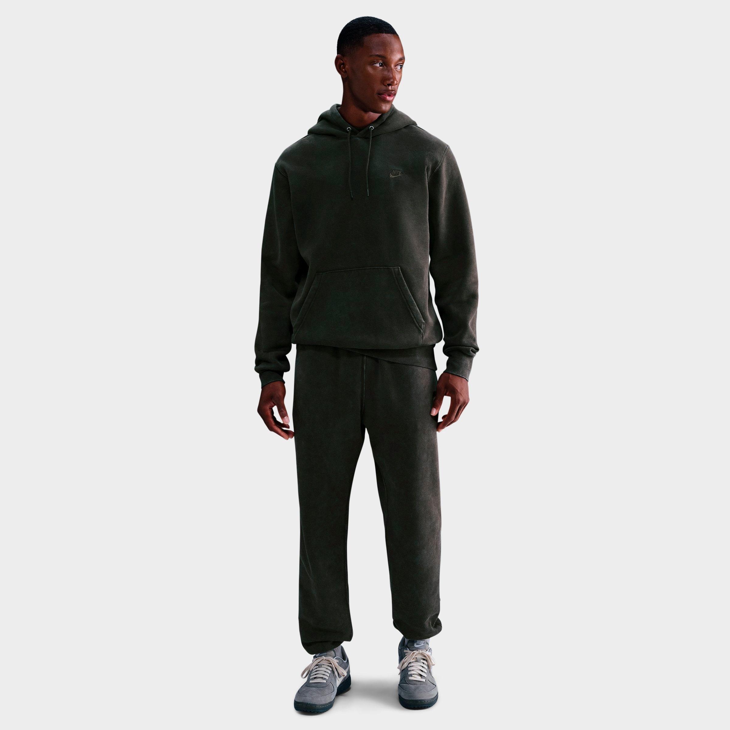 Click here for Nike Mens Sportswear Club Washed Fleece Hoodie in... prices