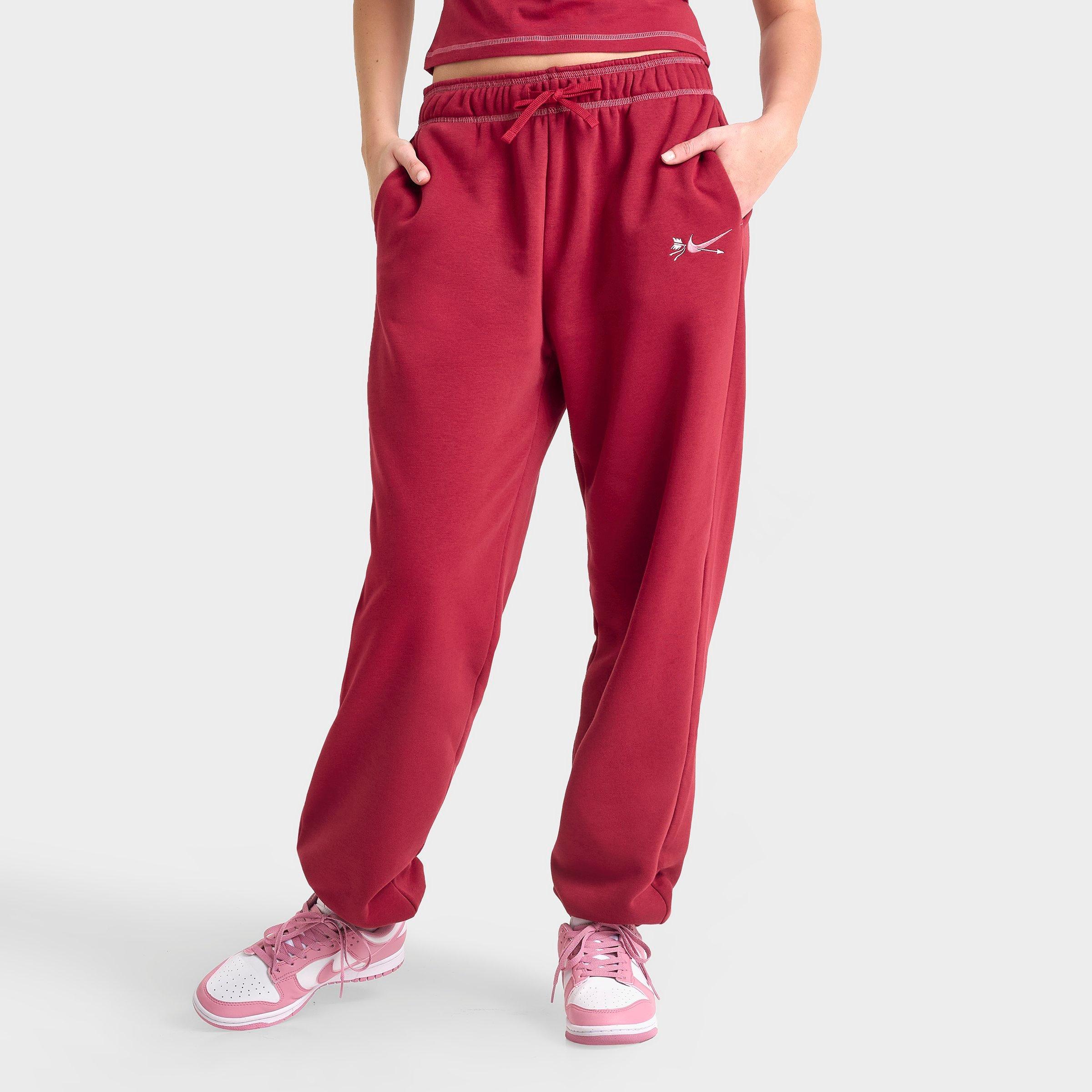 Click here for Nike Womens Sportswear Club Mid-Rise Oversized Swe... prices