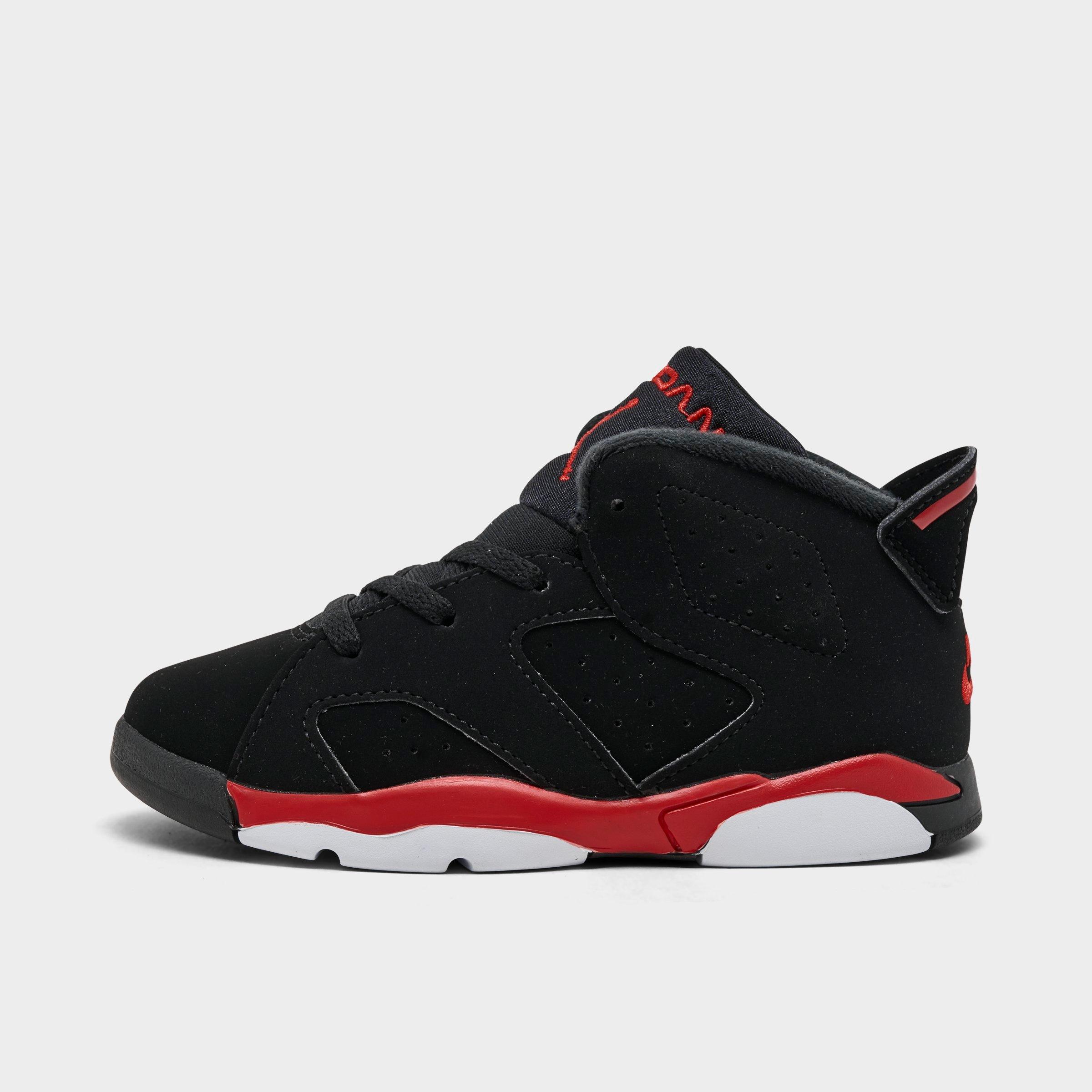 Click here for Jordan Kids Toddler Air Retro 6 Basketball Shoes i... prices