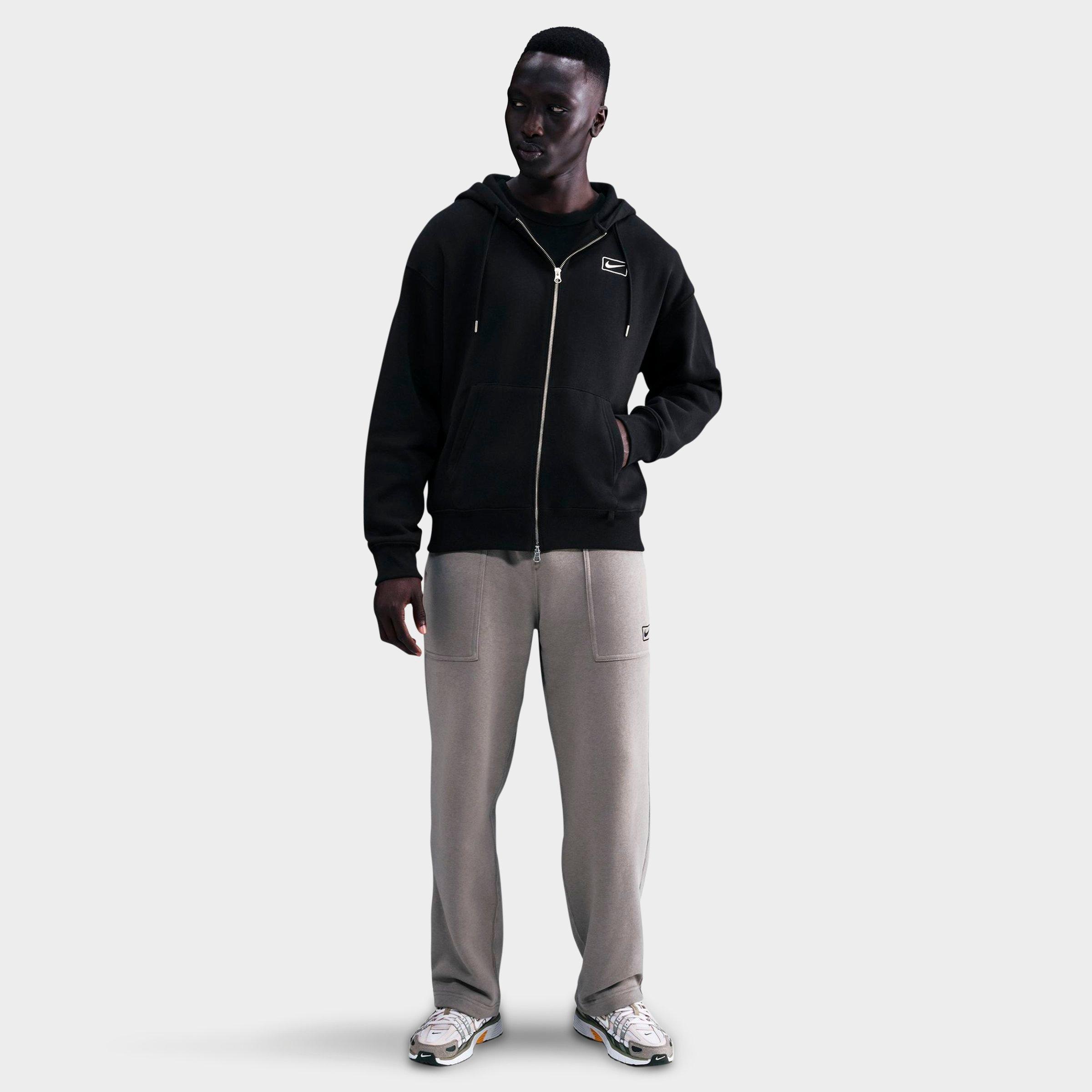 Click here for Nike Mens Sportswear Swoosh Box Full-Zip Hoodie in... prices