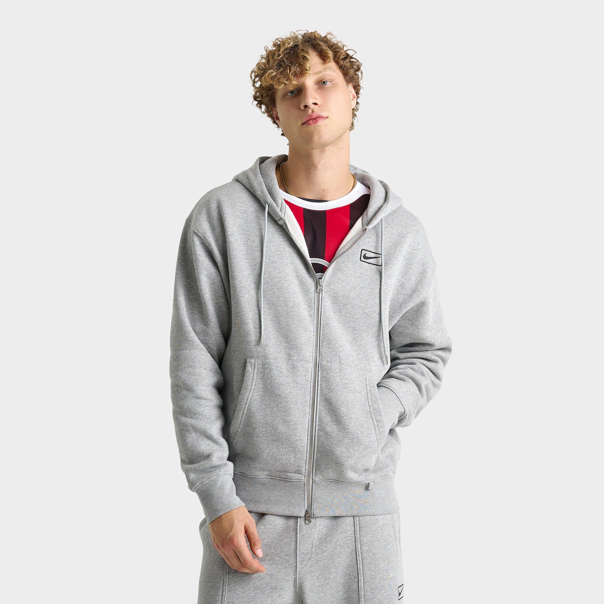 Click here for Nike Mens Sportswear Swoosh Box Full-Zip Hoodie in... prices